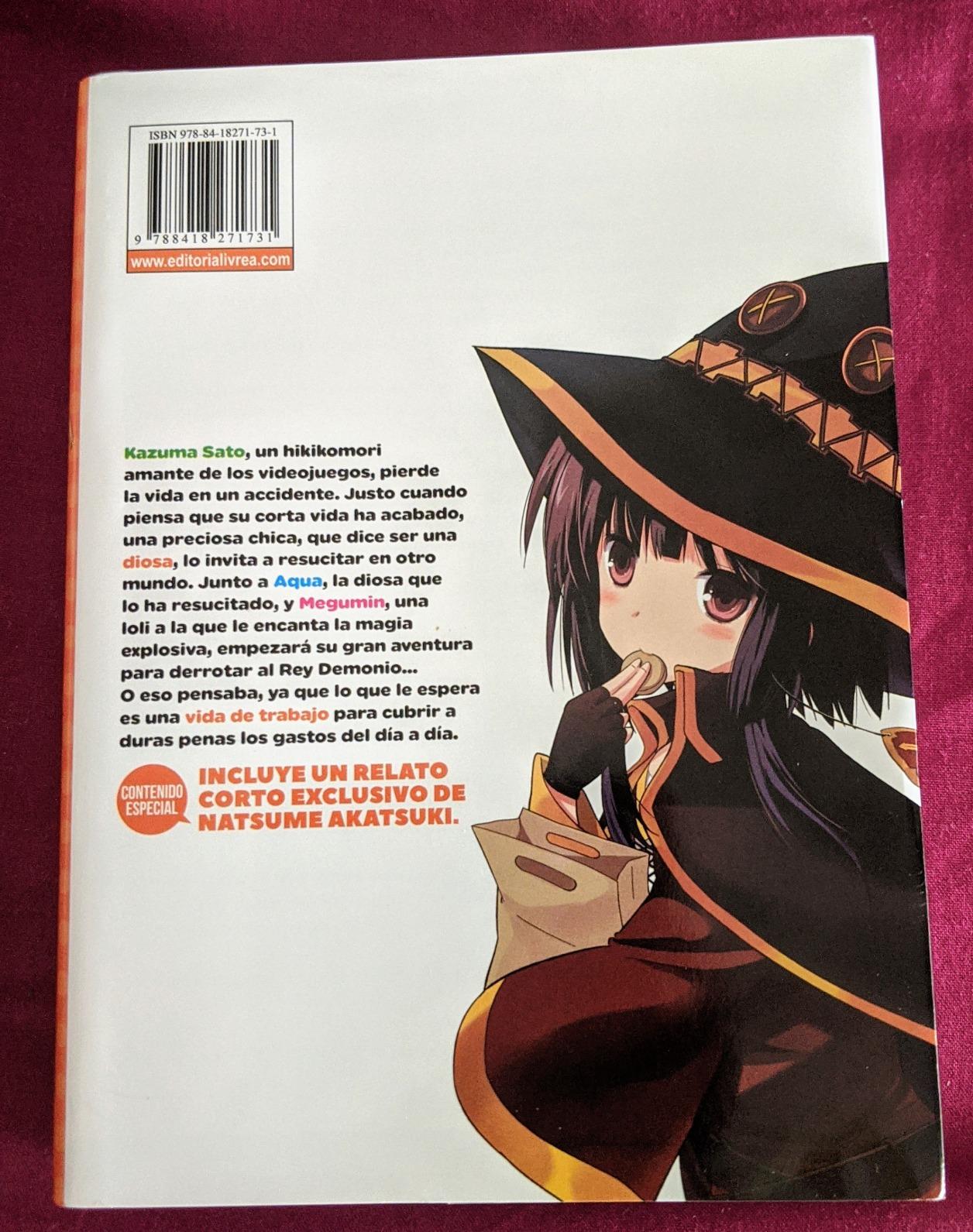 Konosuba 1 : Masahito Watari: Amazon.es: Libros