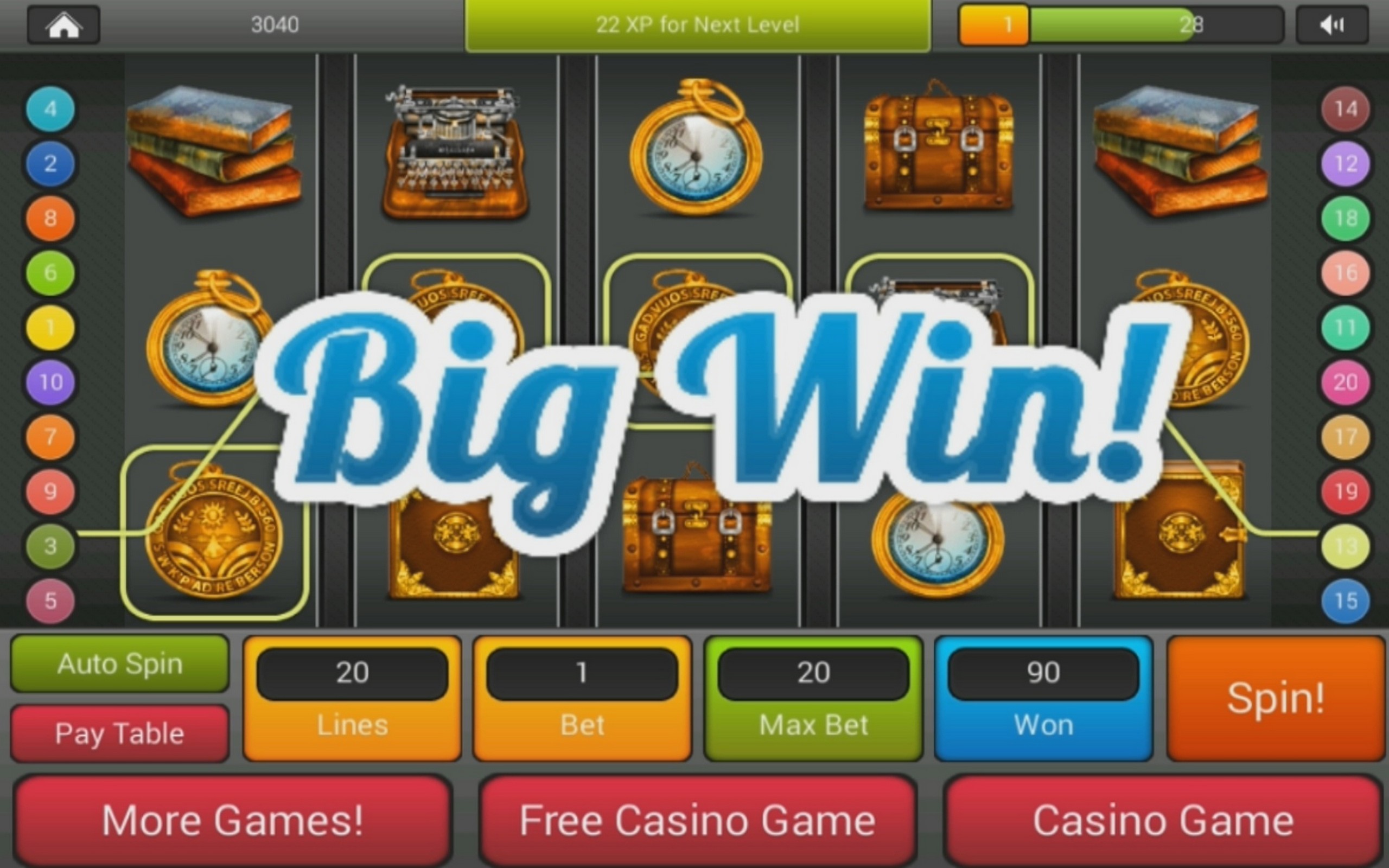 Ancient Adventure Casino Slots Machine- Aplicación en Amazon Appstore