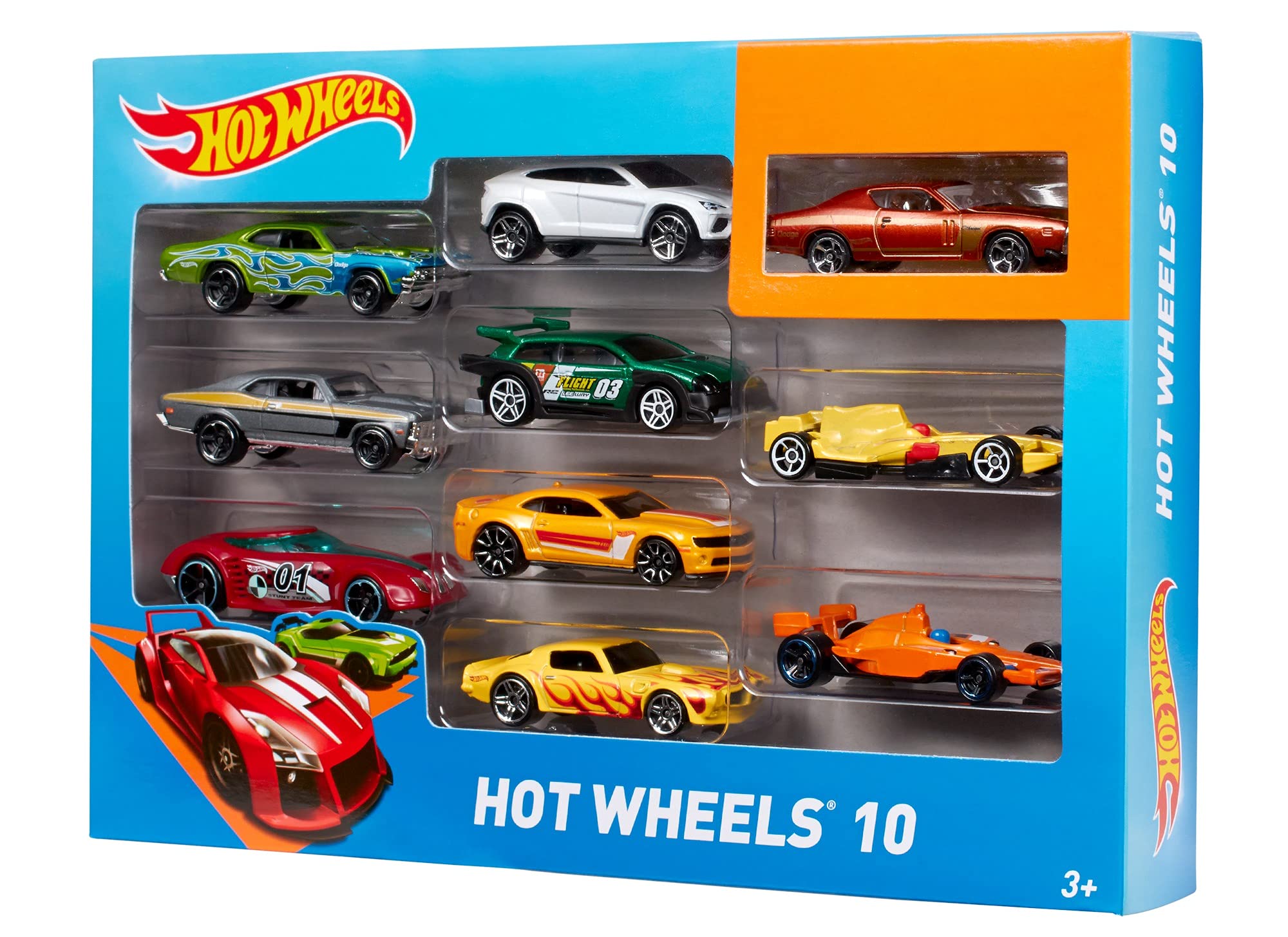 Hot Wheels 10-Pack (Styles May Vary) [Amazon Exclusive] Hot Wheels ...