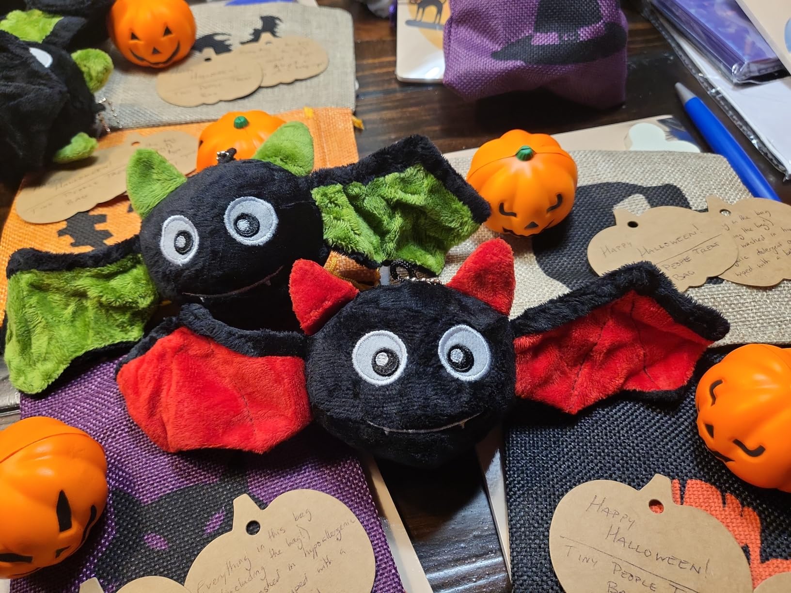 Amazon.com: Aoriher 12 Pieces Plush Bat Toy Stuffed Animals Cute Bat ...