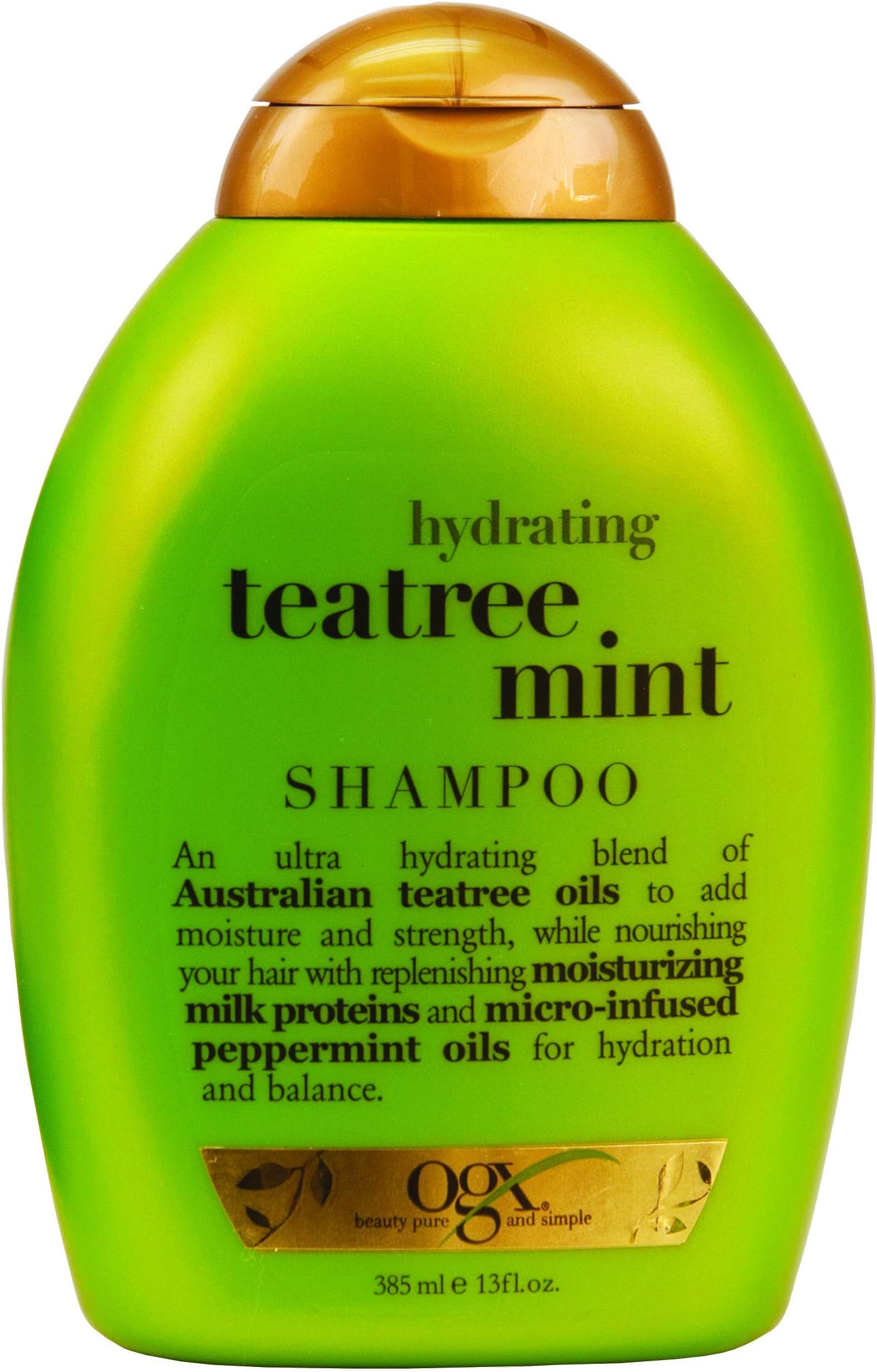 Amazon.com : Ogx Shampoo Tea Tree Mint Extra-Strength 13 Ounce (385ml ...