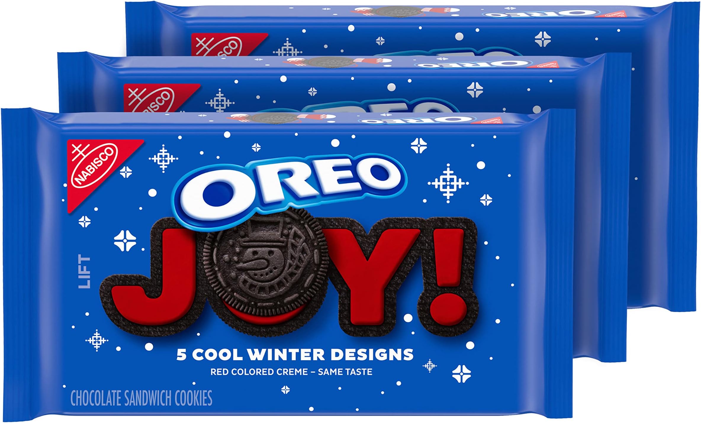 Amazon.com: OREO Red Velvet Sandwich Cookies, Limited Edition, 12.2 oz ...