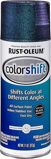 Amazon.com: Rustoleum Color Shift Spray Paint, 11 ounce, Cosmos Blue