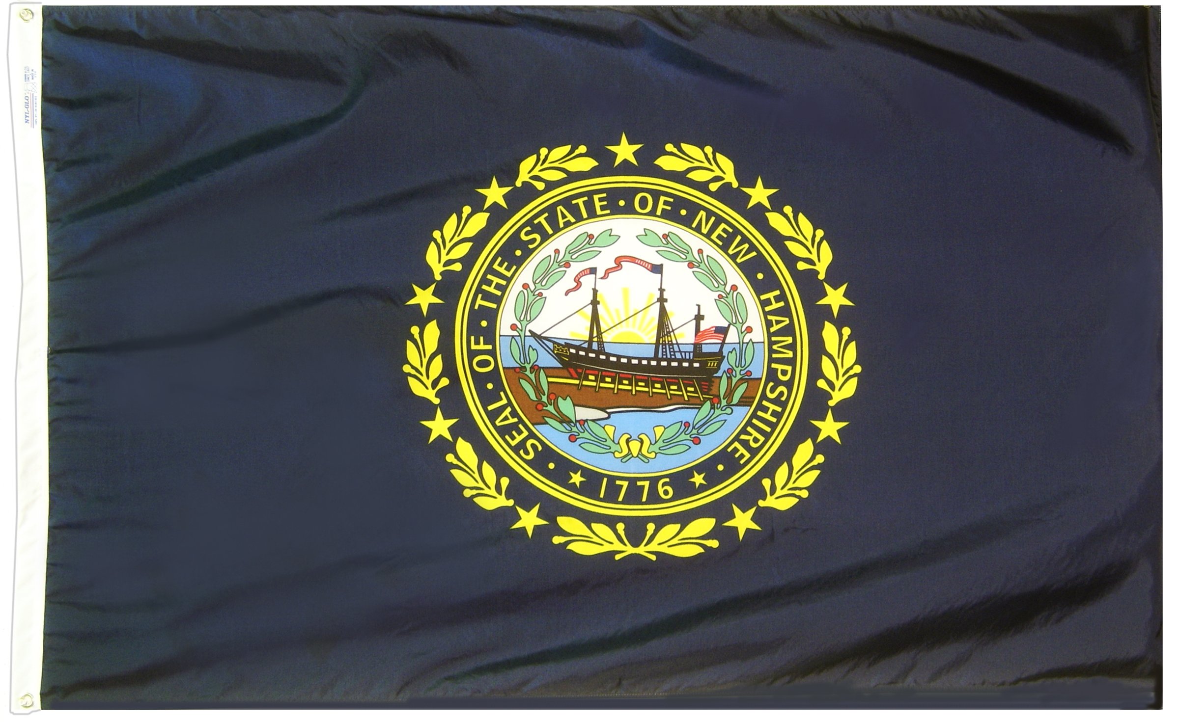 Snapklik.com : Annin Flagmakers New Hampshire State Flag USA-Made To ...