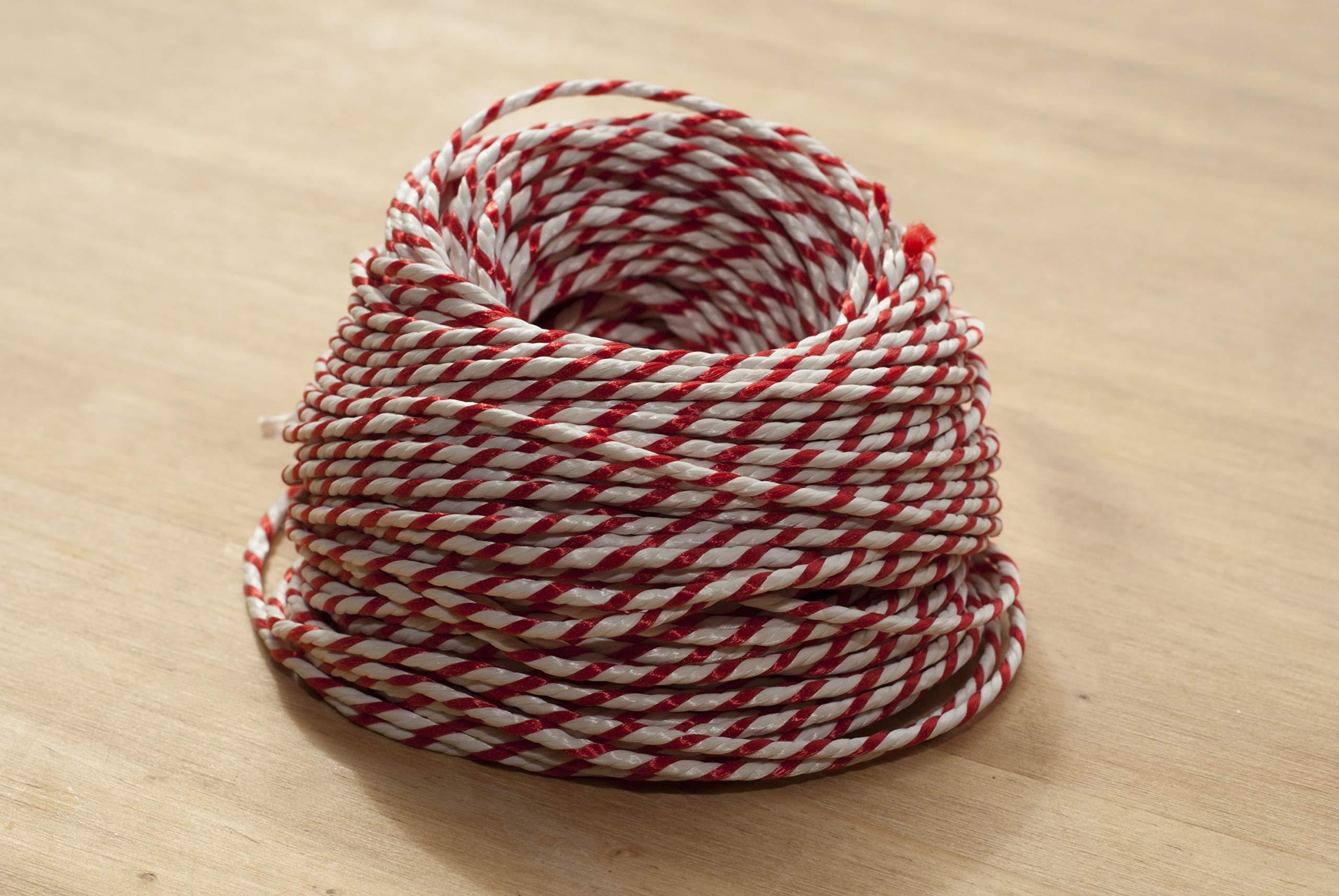 20 m - Red & White Bakers, Butchers, Craft, Parcel String Twine [Misc ...