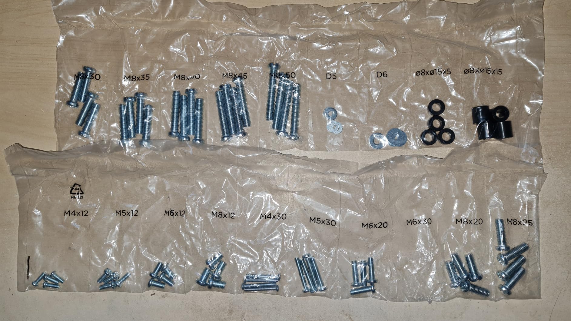 PUTORSEN Universal TV Bracket Screws Set, for Most TVs Up to 90 inches ...