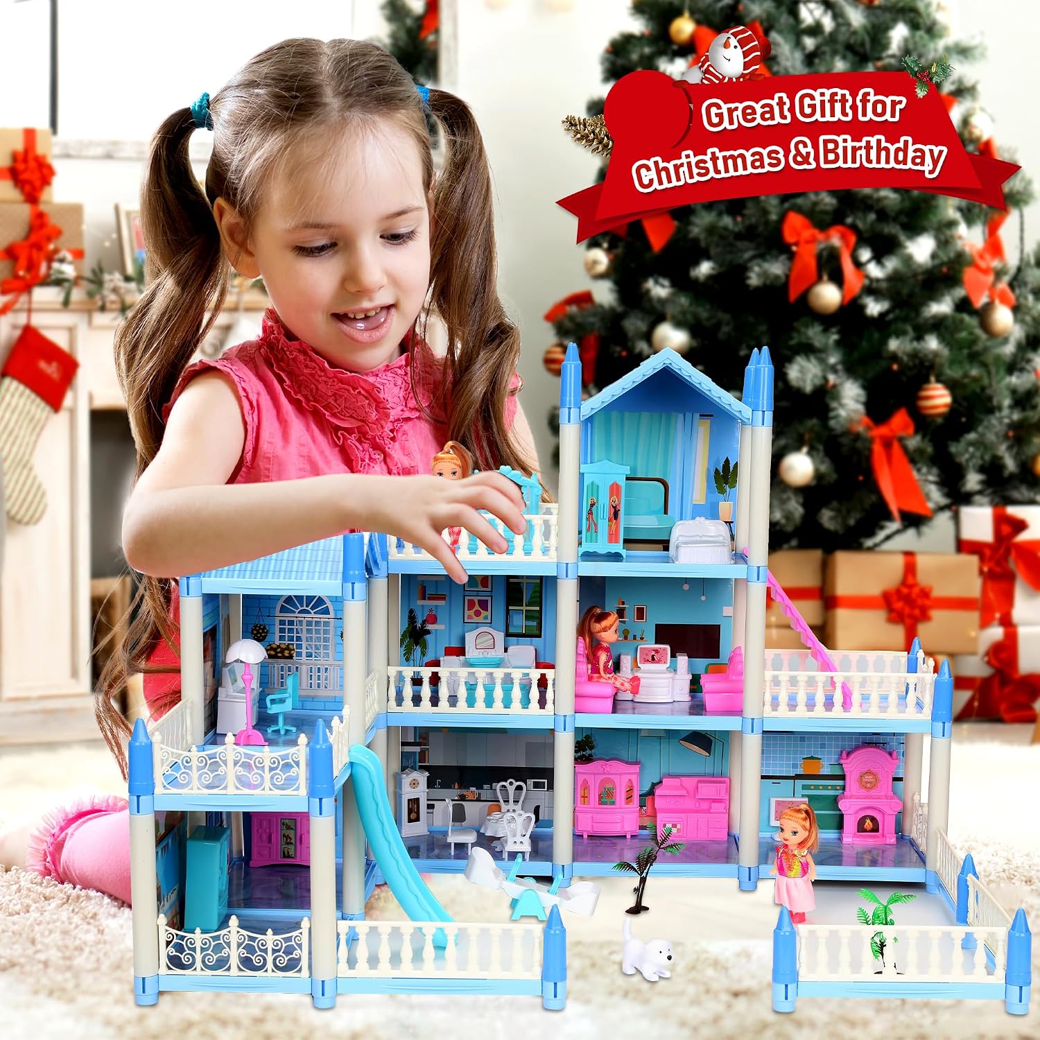 Hermosa casa para niños de 3 a 12 años, 3 pisos, 9 habitaciones, casa ...
