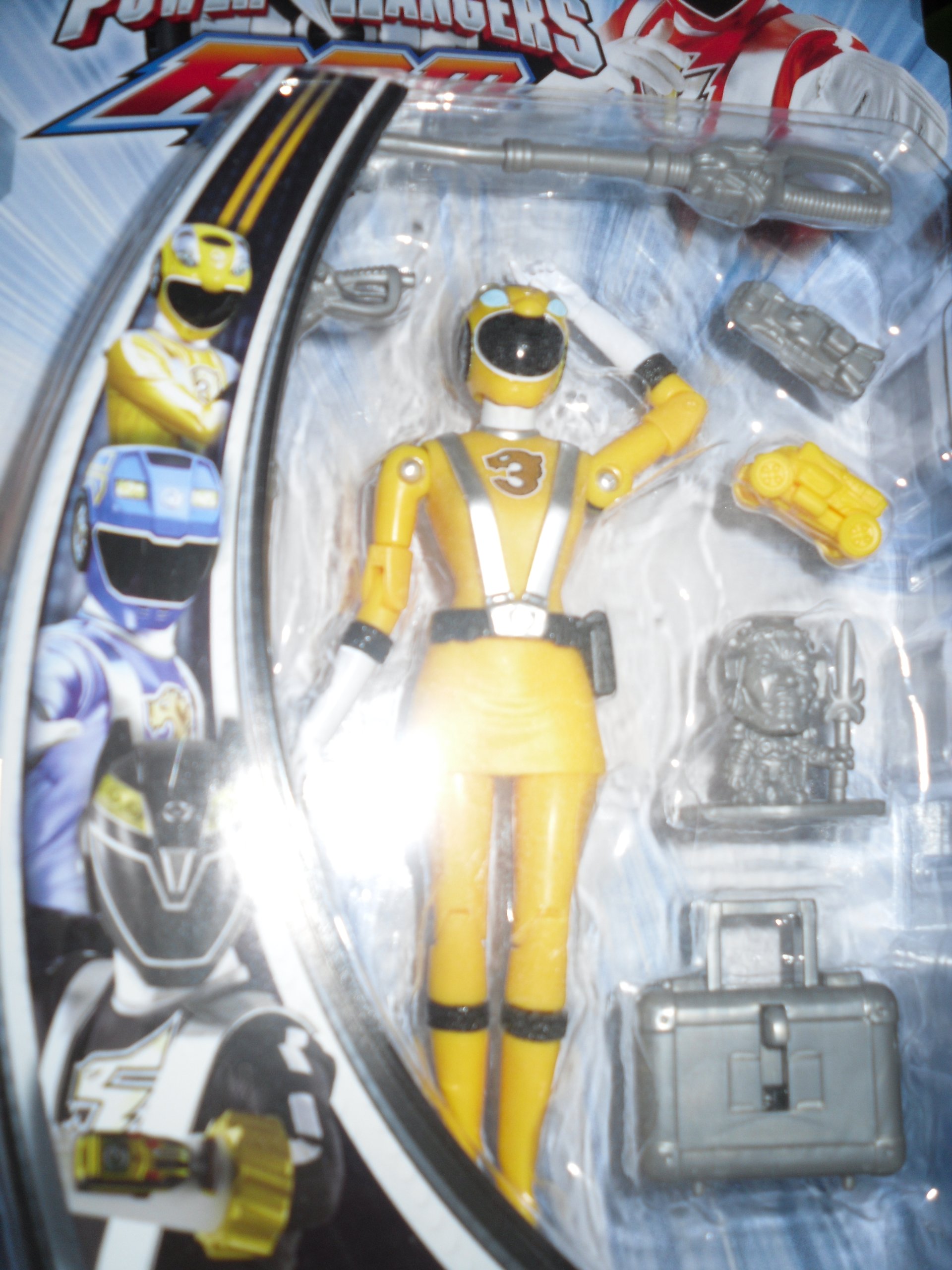 BANDAI POWER RANGERS RPM THROTTLE MAX GOLD RANGER ACTION FIGURE ...