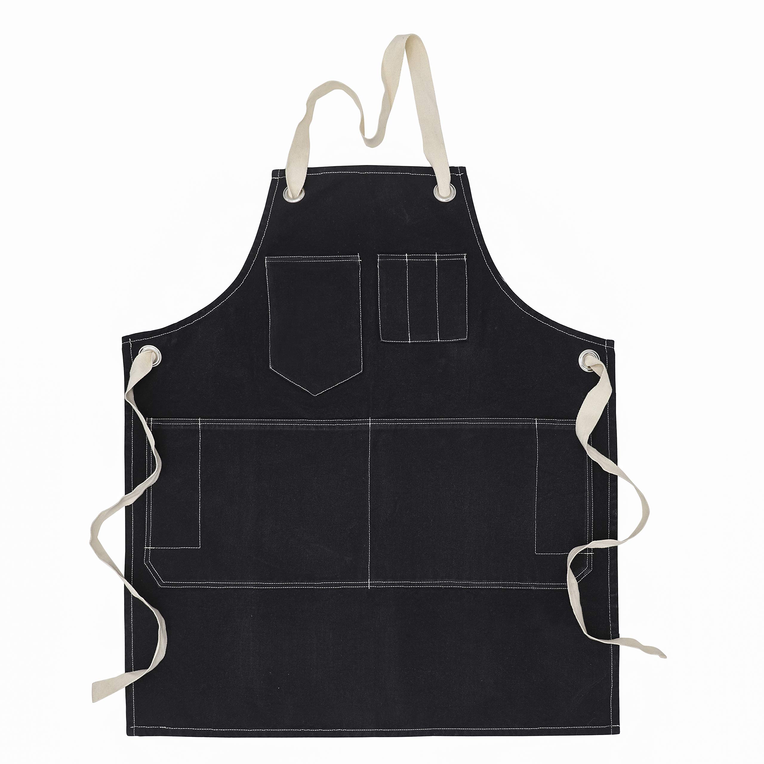 1 x RAW Customer Returns Penguin Home Stone Washed Denim Apron ...
