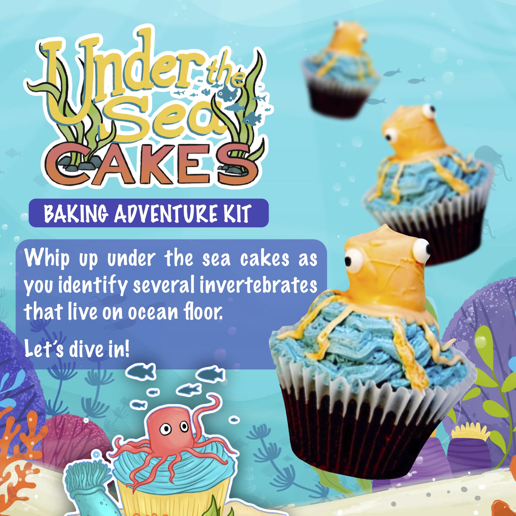 Snapklik.com : Im The Chef Too Kids Baking Kit For Kids, Under The Sea ...