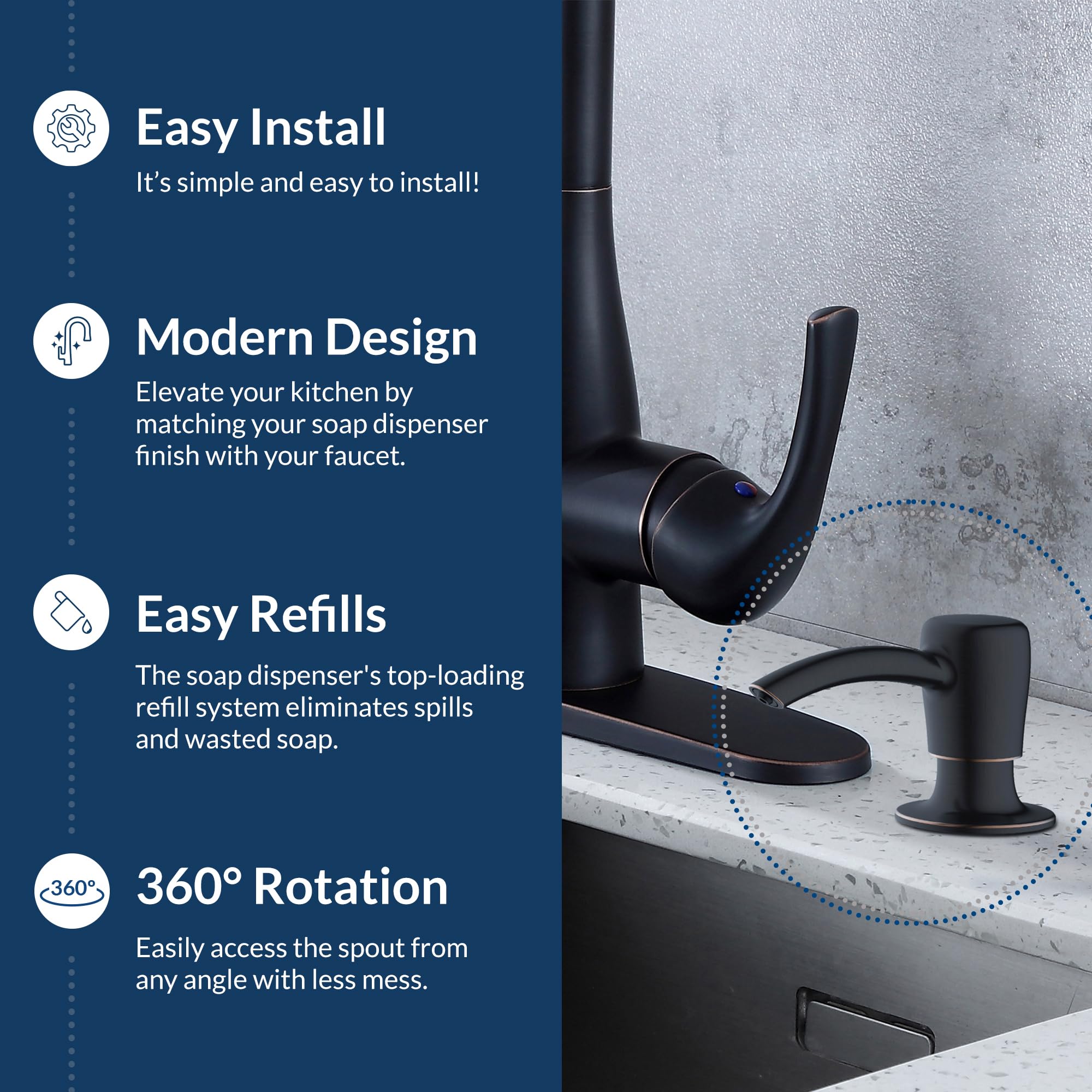 Snapklik.com : Bio Bidet Flow Touchless Kitchen Faucet