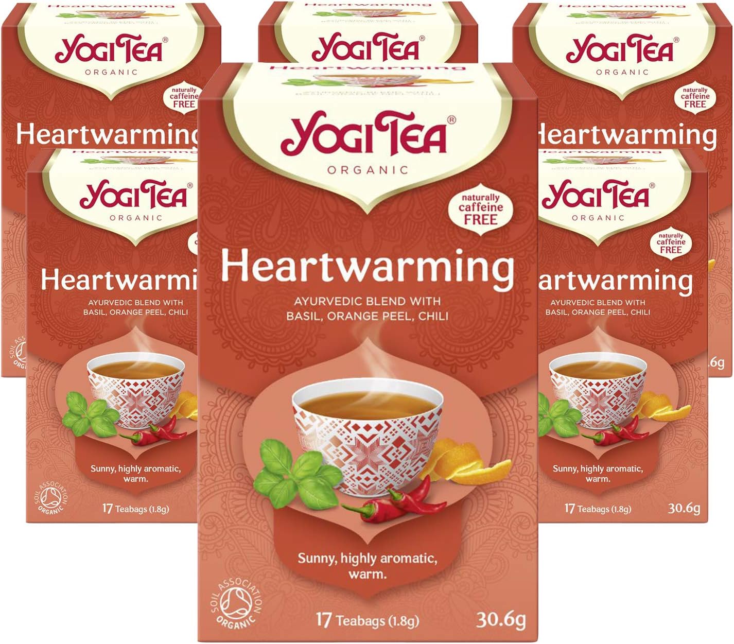 Yogi tea Infusion Bio Joie de Vivre 17 Sachets 30,6 g - Lot de 2 ...