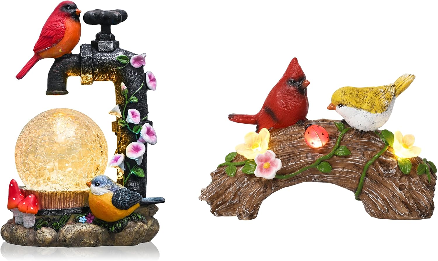 Amazon.com: TERESA'S COLLECTIONS Garden Decor for Outside, Cardinal ...