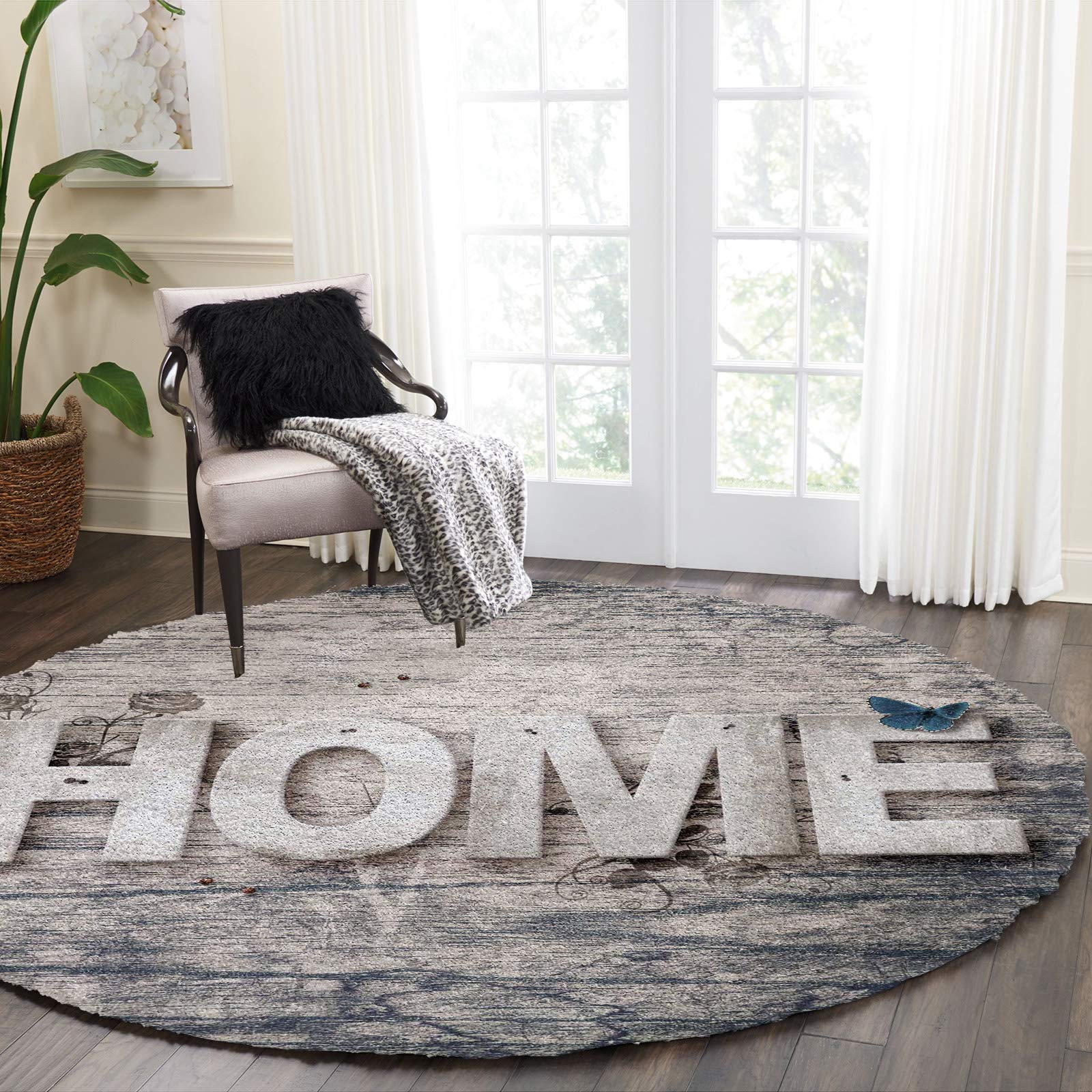 Shabby Chic Round Area Rugs | Bryont Blog