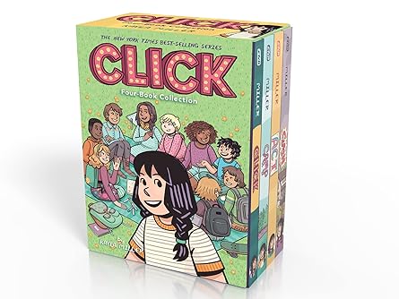 Click 4 Book Boxed Set A Click Graphic Novel: Miller, Kayla, Miller ...