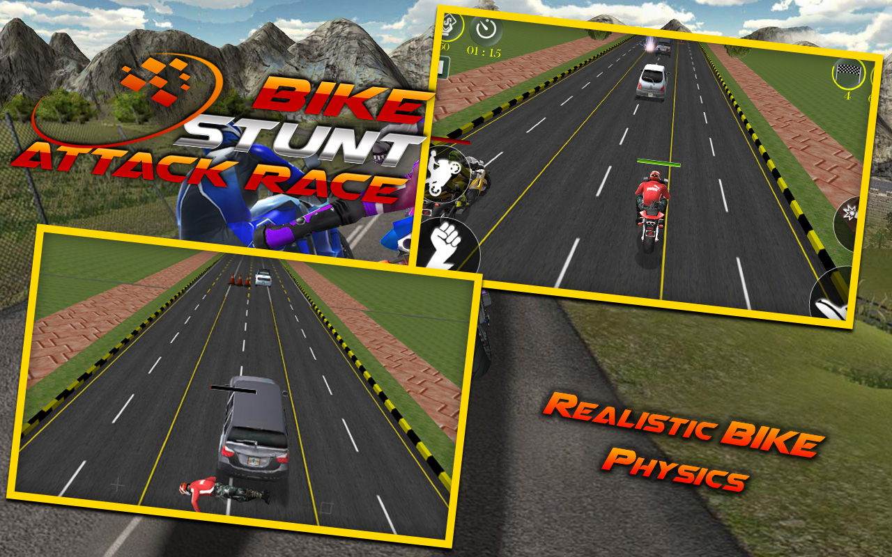 Bike Stunt Attack Race 3D - App on Amazon Appstore