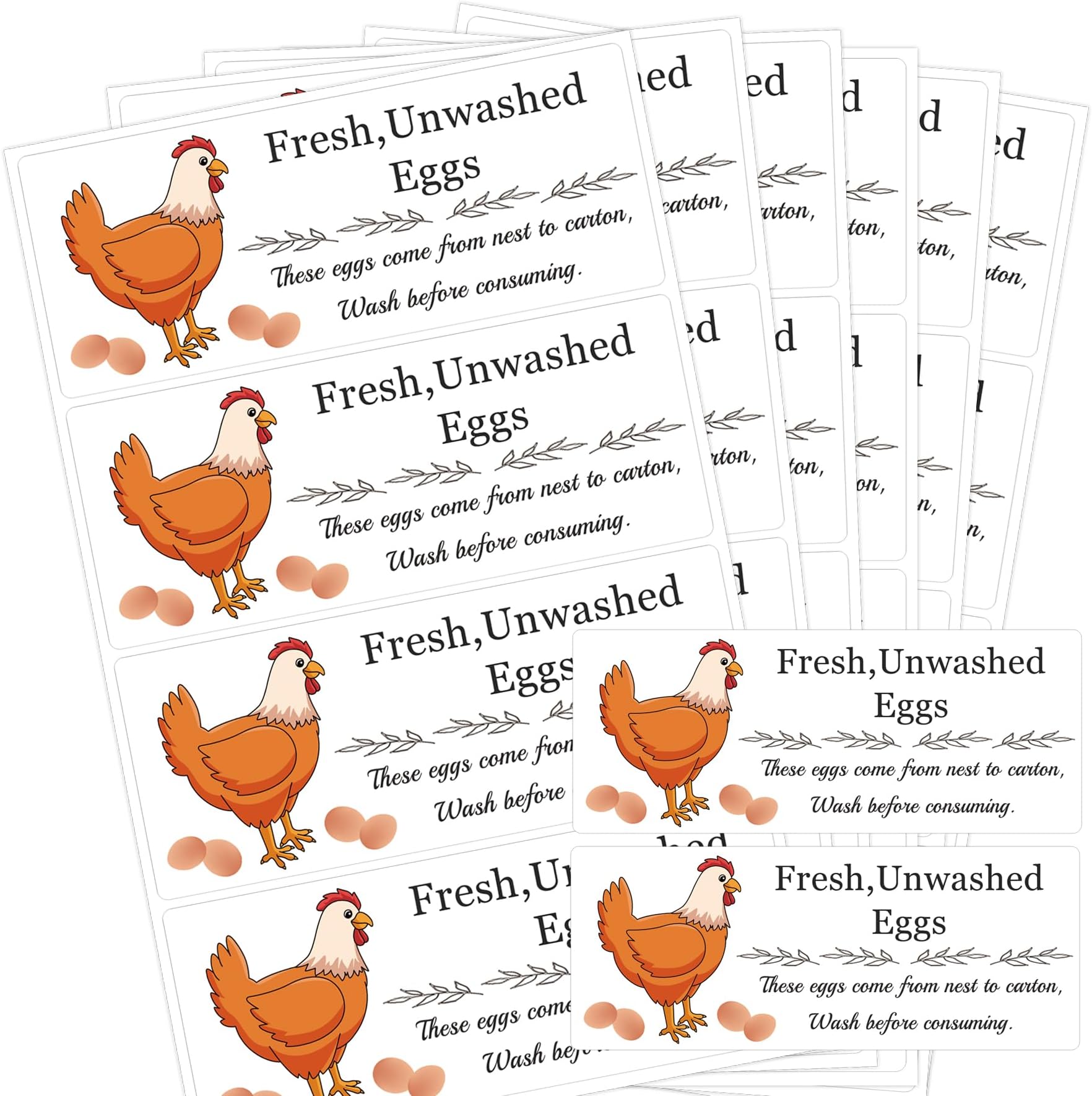 Amazon.com : Sintuff 5 Pcs Farm Fresh Eggs for Sale Sign 12 x 16 Inch ...