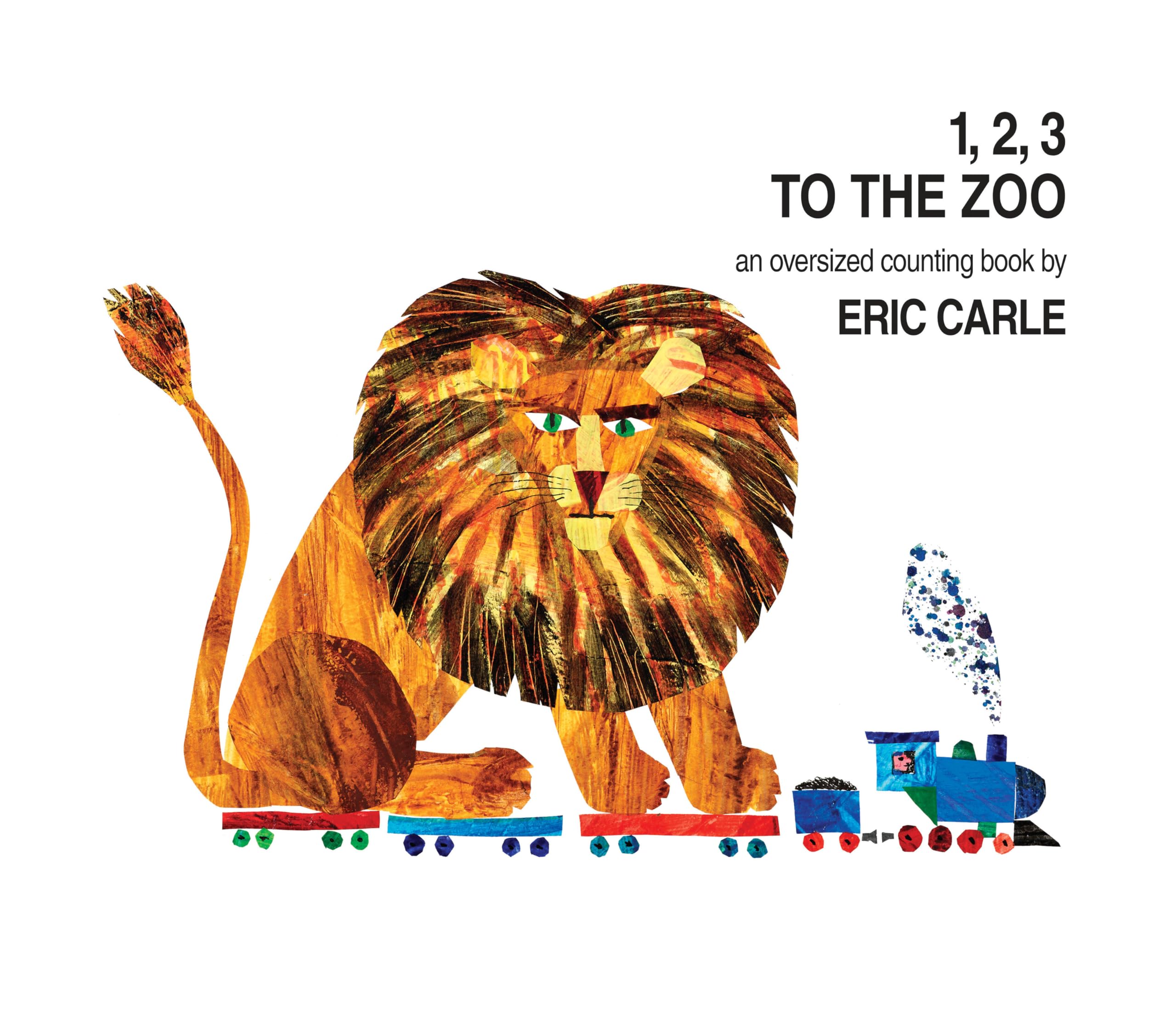 Amazon | 1, 2, 3 to the Zoo: An Oversized Counting Book | Carle, Eric ...
