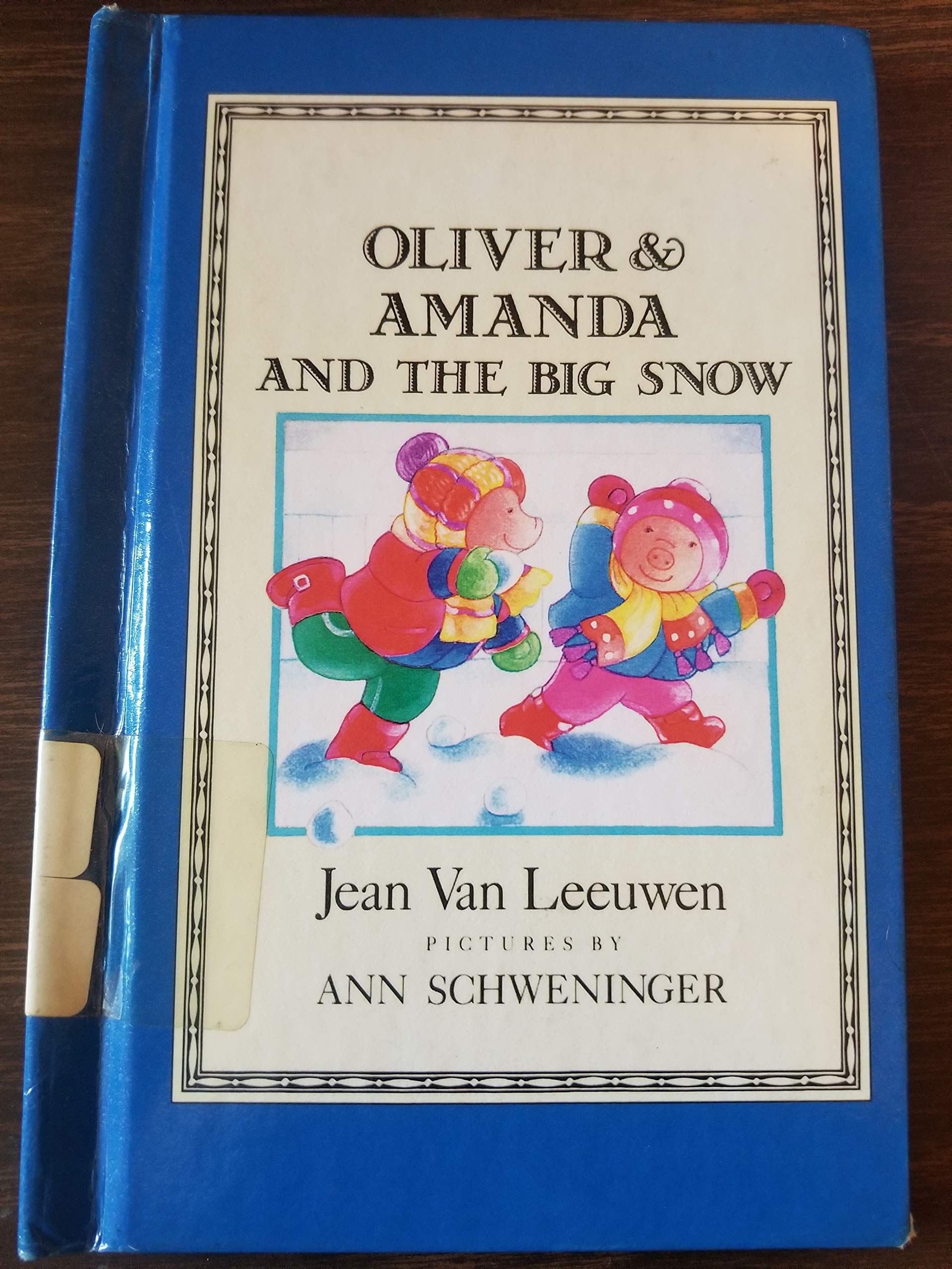 Amazon.com: Oliver & Amanda and the Big Snow (Oliver & Amanda Pig Books ...