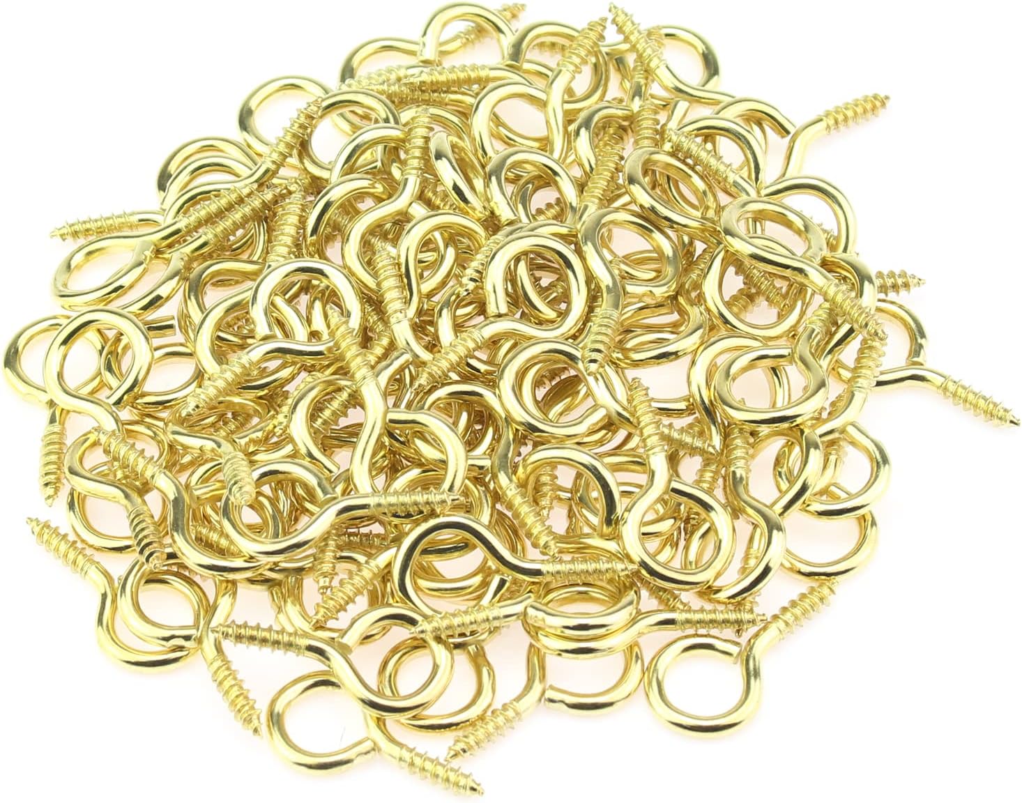Amazon HELIFOUNER 100 Pieces 4 Screw Eyes Screw In Eye Hooks Amazon HELIFOUNER 100 Pieces 4 Screw Eyes Screw In Eye Hooks