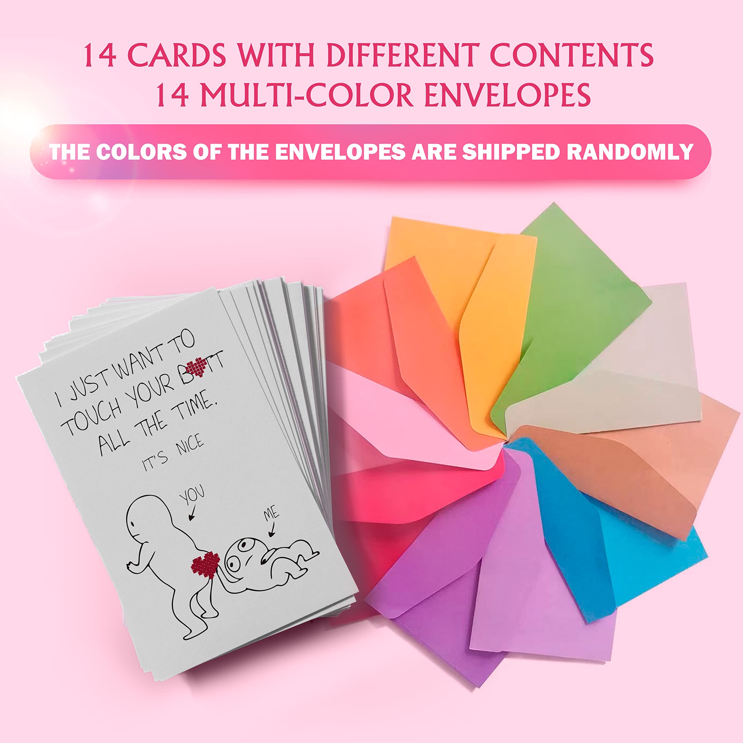 Snapklik.com : Shupai Mini Love Notes For Him Or Her, 14 Cards