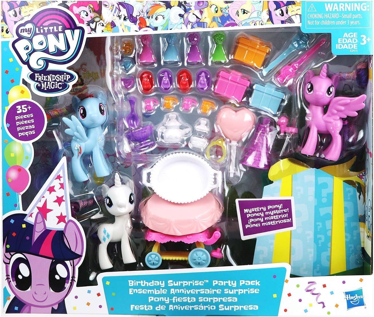 Amazon.com: My Little Pony- Friendship is Magic- Birthday Surprise ...