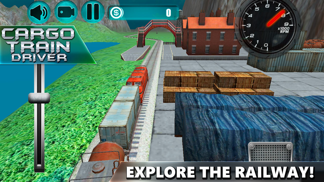 USA Cargo Train Driver 3D - App on Amazon Appstore
