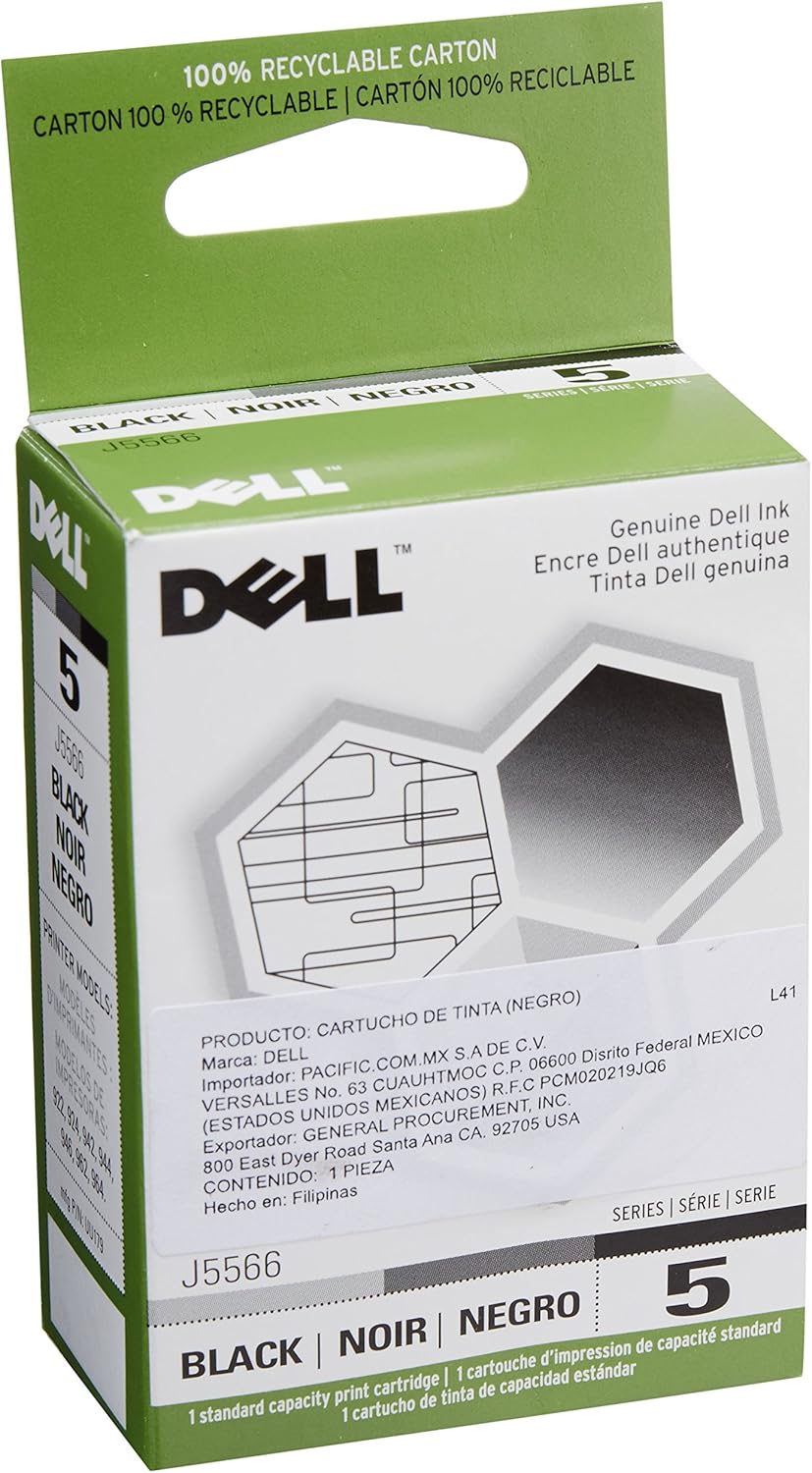 Amazon.com: Dell Computer J5566 Dell Ink : Office Products