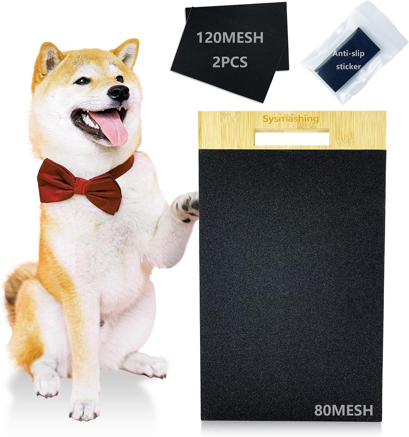 Amazon.com : Sysmashing Dog Scratch Board for Nails,Calming Nail Care ...