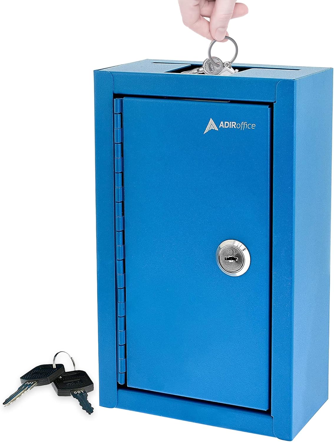 AdirOffice Large Key Drop Box - Large Capacity Commercial Grade Storage ...