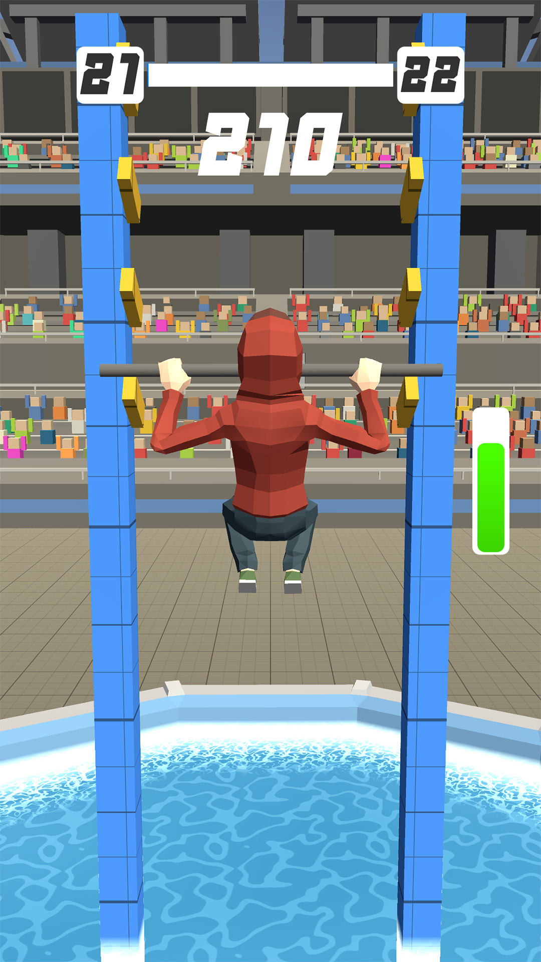 Pull-Ups! Best ninja warrior obstacle course game! If you like fitness ...