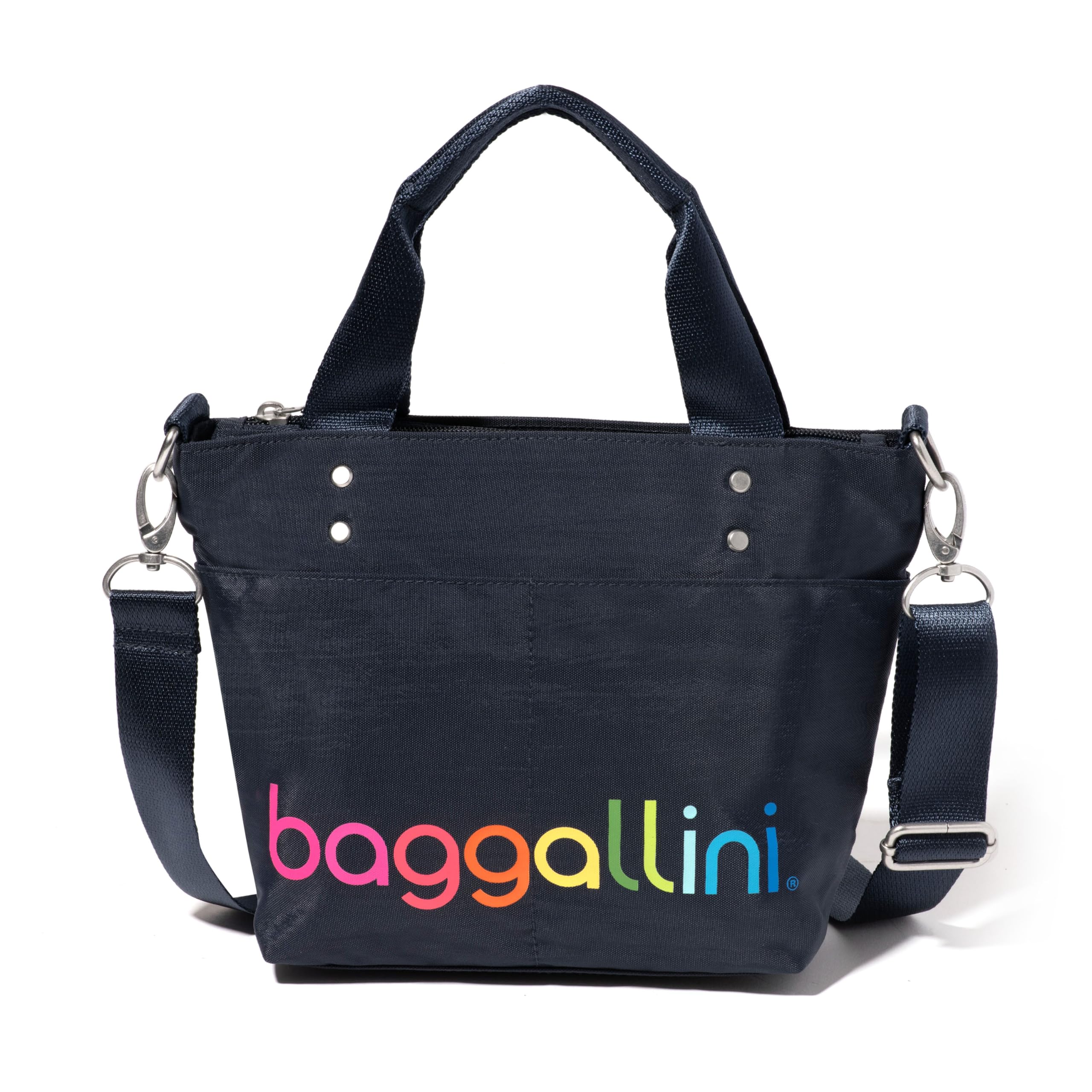 Amazon.com: Baggallini Mini Carryall Tote Bag - Women's Crossbody ...