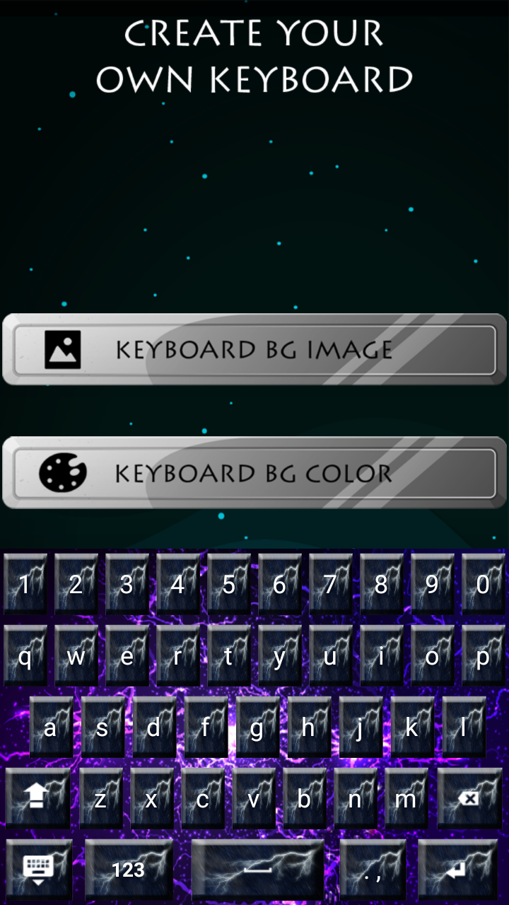 Lighting Storm Keyboards - App on Amazon Appstore