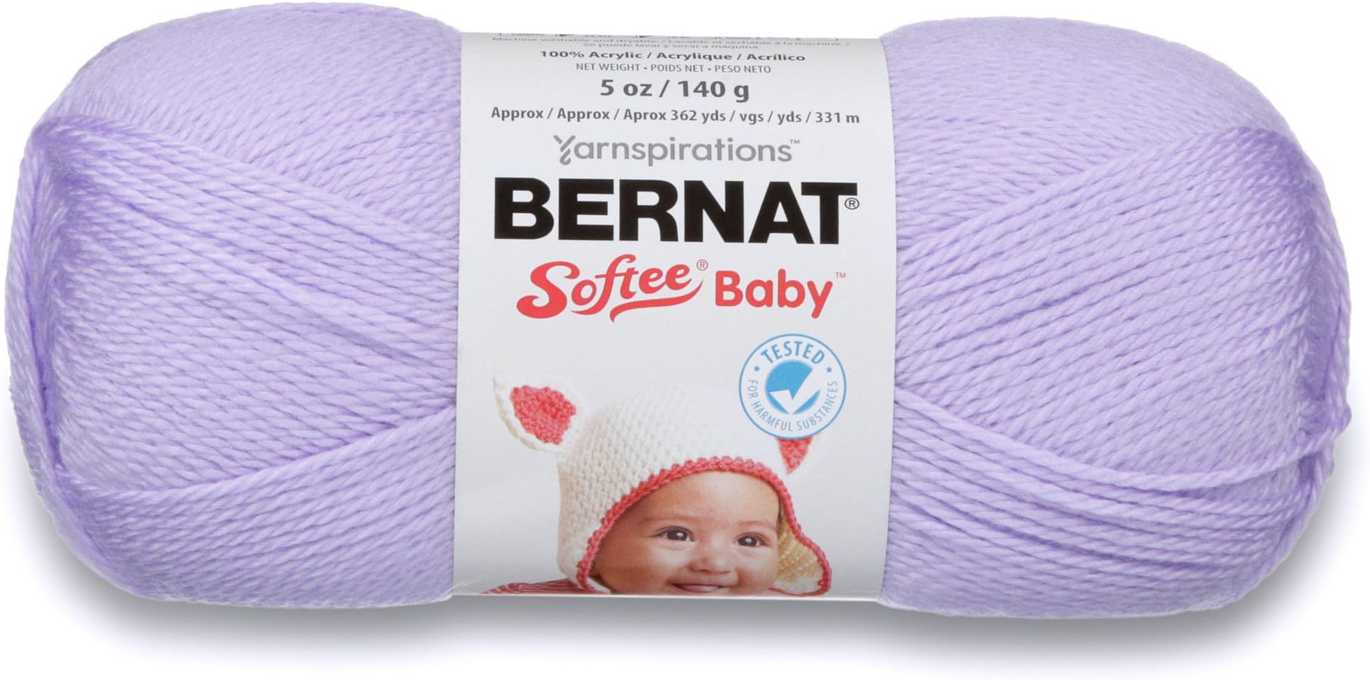 Amazon.com: Bernat Softee Baby Yarn, 5 oz, Soft Red, 1 Ball