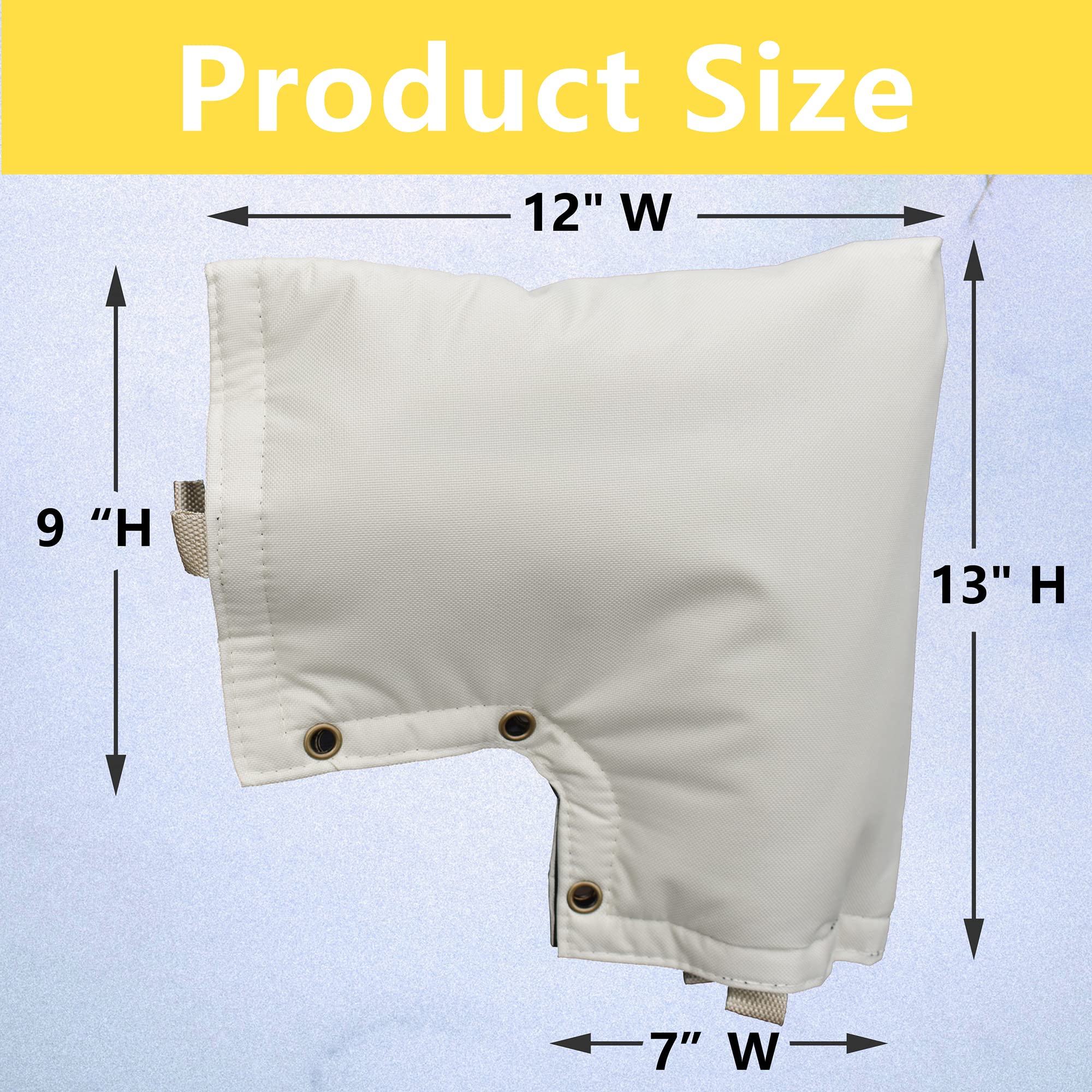 Snapklik.com : Backflow Preventer Cover Insulated Pouch