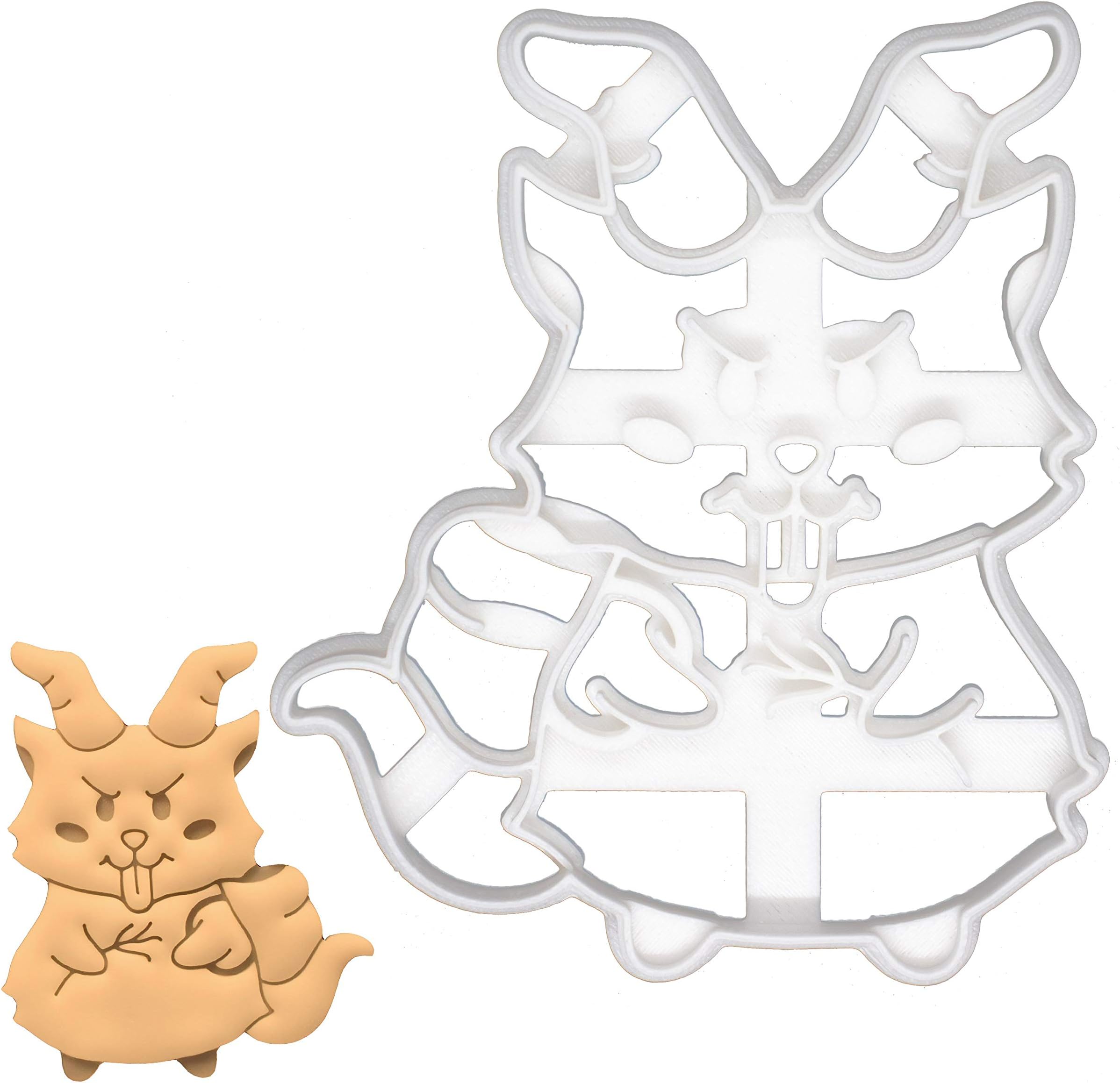 Amazon.com: Realistic Krampus cookie cutter, Suitable for Christmas ...