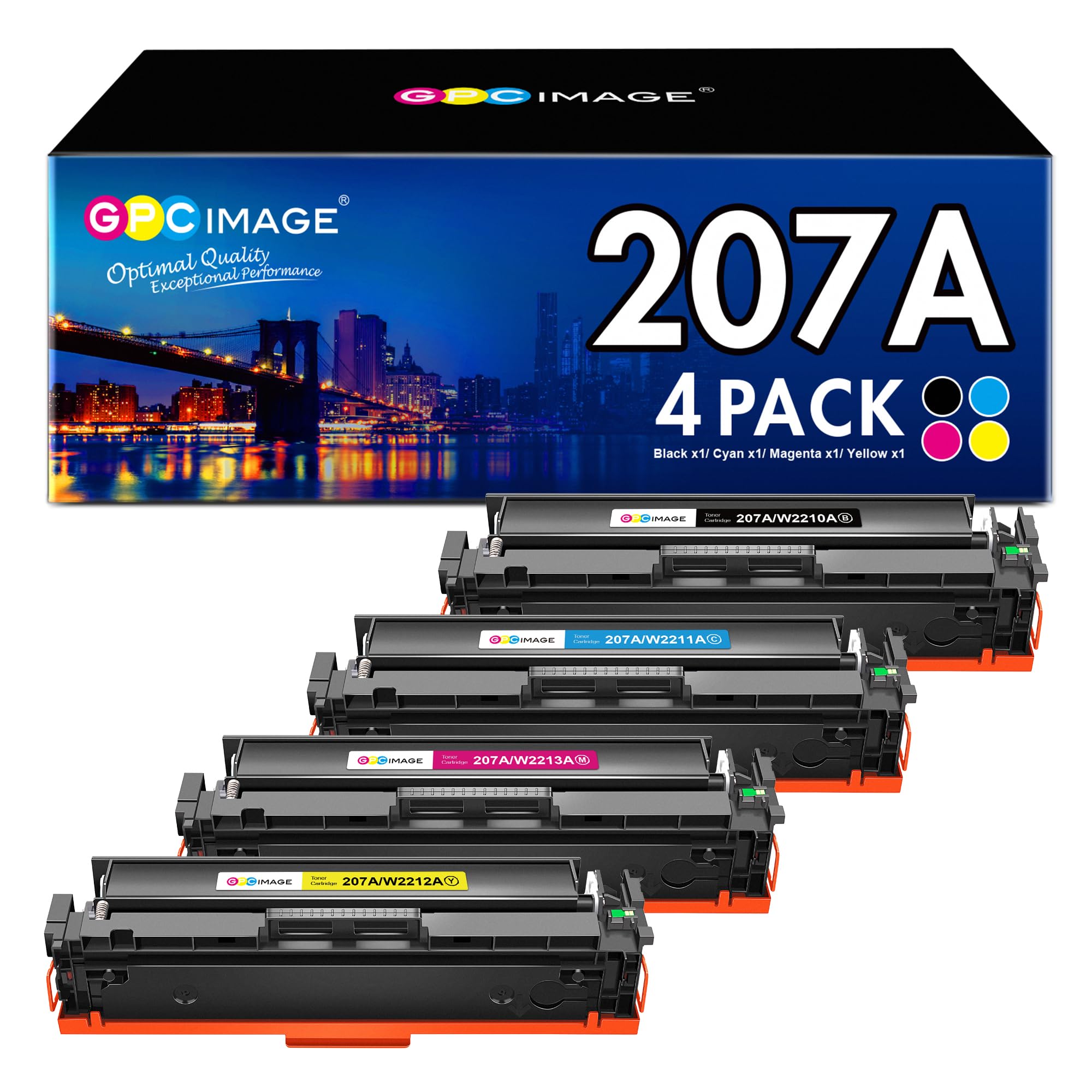 GPC Image 207A Toner Compatible with HP 207 A 207X for Color Laserjet ...