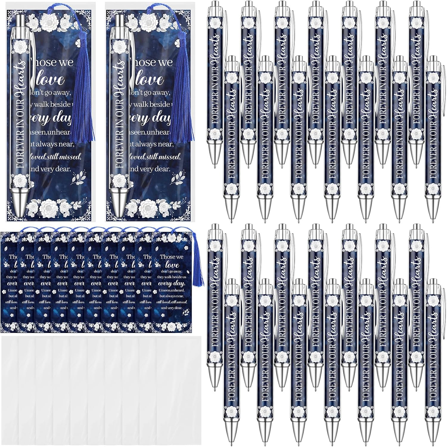 CNSJ 50 Set Funeral Pens Memorial Funeral Favours for Guests Memorial ...