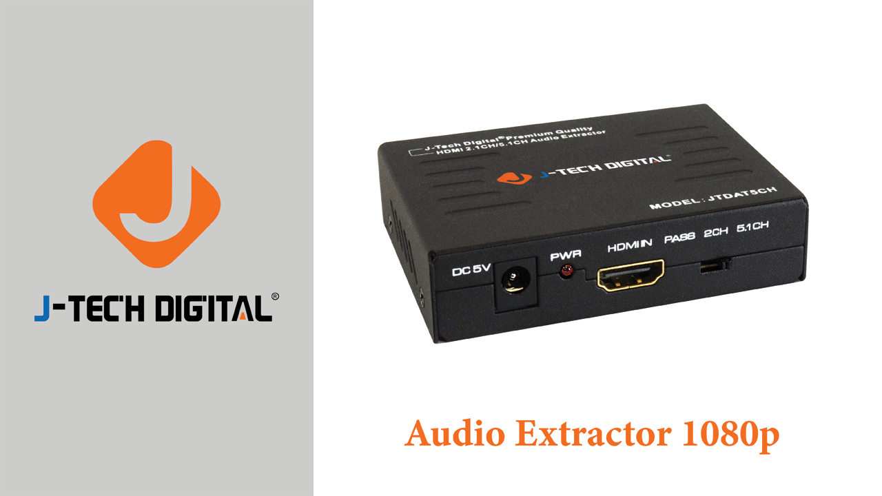 Watch J-Tech Digital HDMI Audio Extractor on Amazon Live