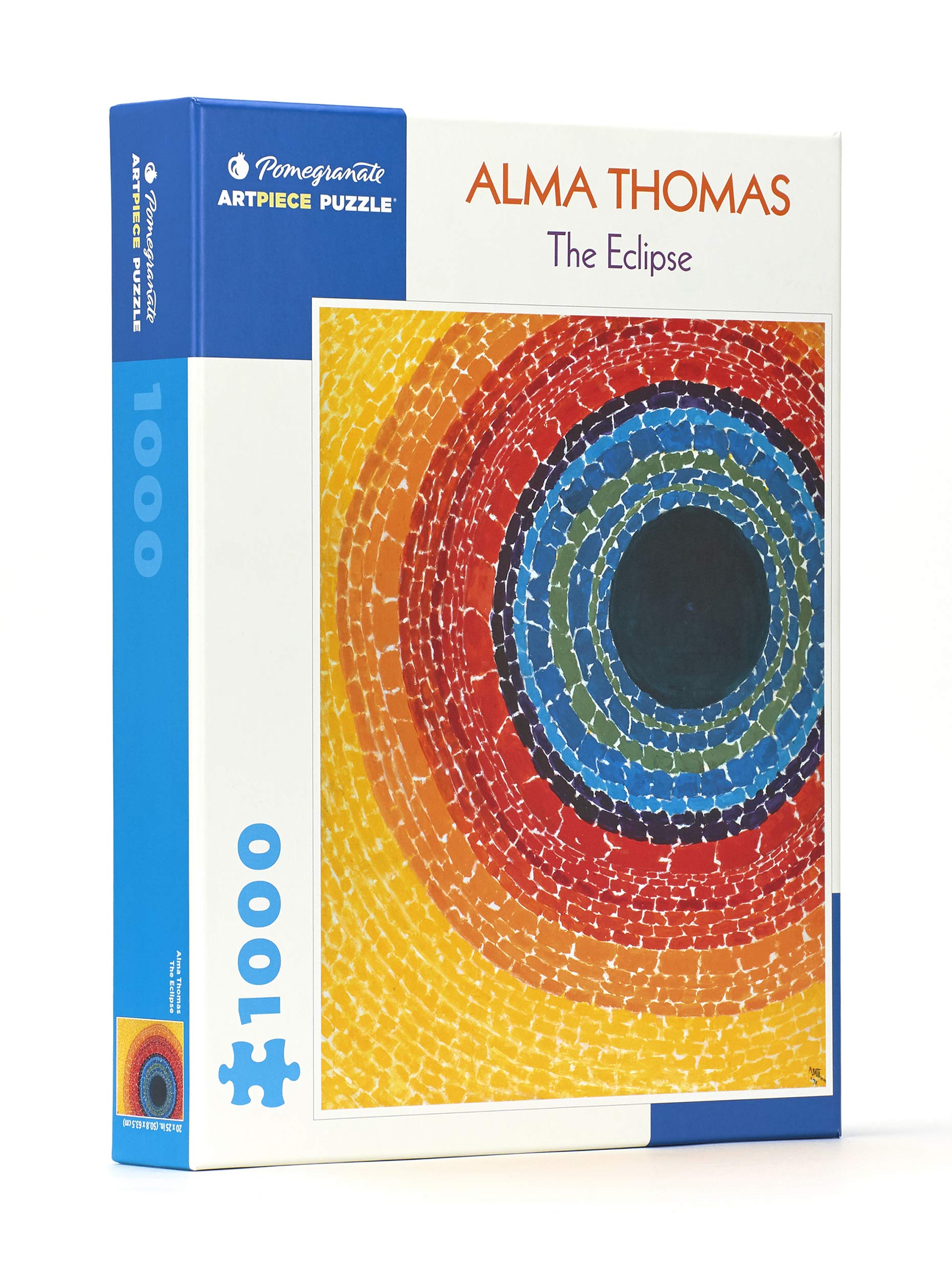 Snapklik.com : Alma Thomas: The Eclipse 1000-Piece Jigsaw Puzzle