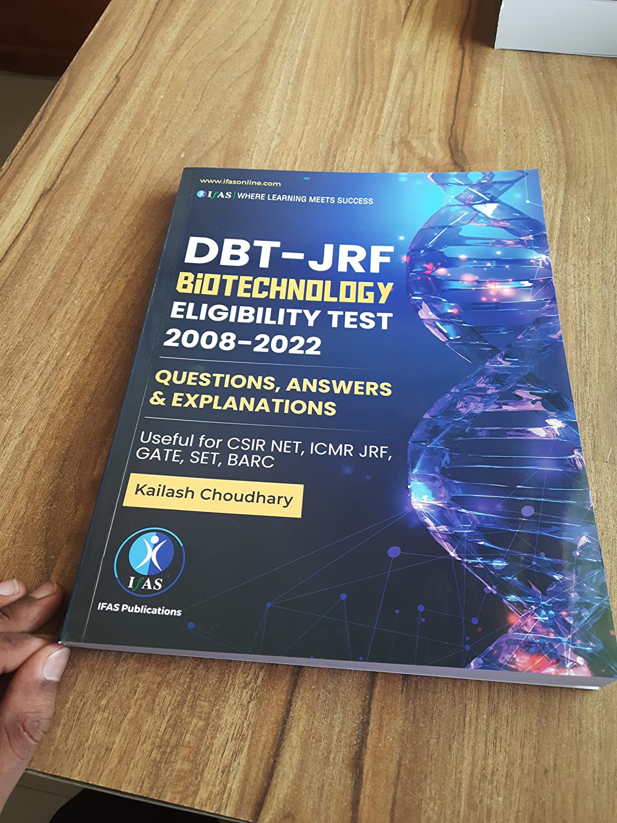 Buy DBT JRF BET (Biotechnology Eligibility Test) | 2008-2023 Topic Wise ...