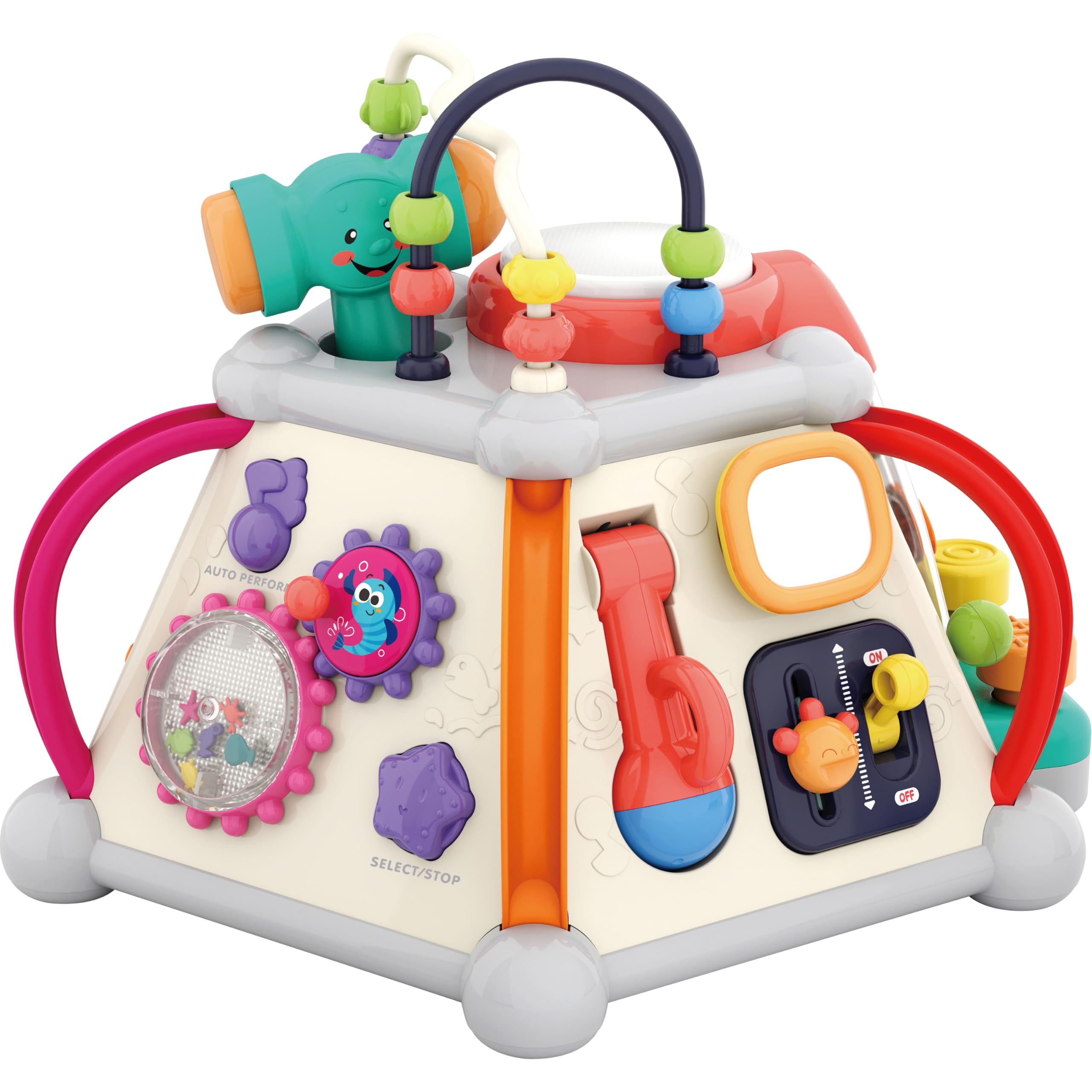 Amazon.com: PowerTRC Baby Activity Cube for 1 Year Old Gifts for Boys ...