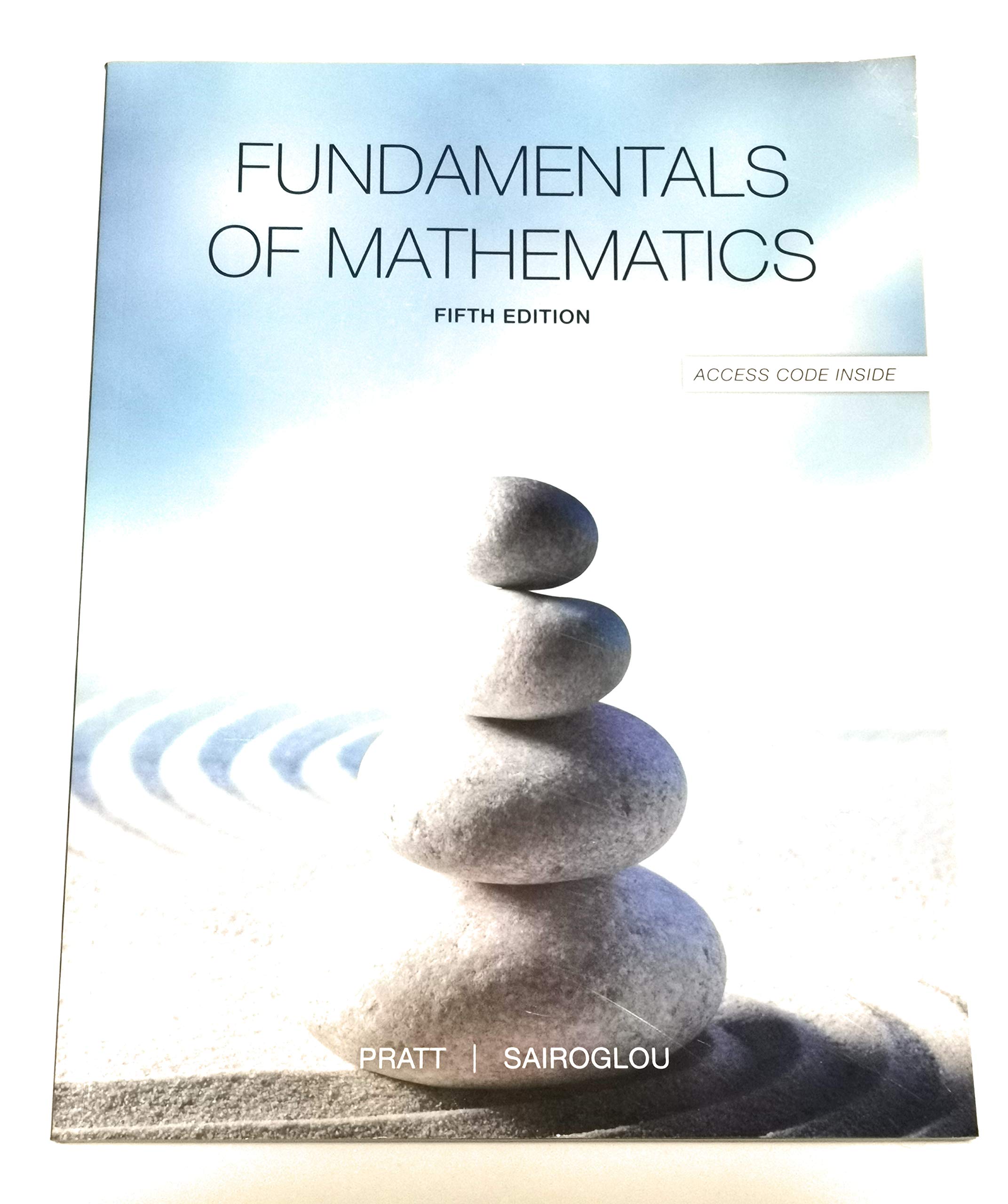 Fundamentals of Mathematics Fifth Edition: Betty Pratt, Maria Sairoglou ...
