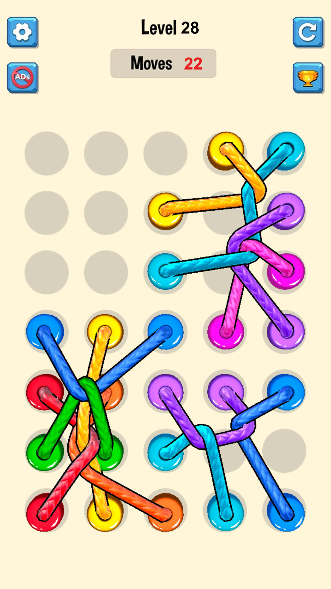 Twisted Rope 3D, Tangle Rope 3D: Sorting Puzzle, Tangled Line 3D: Knot ...