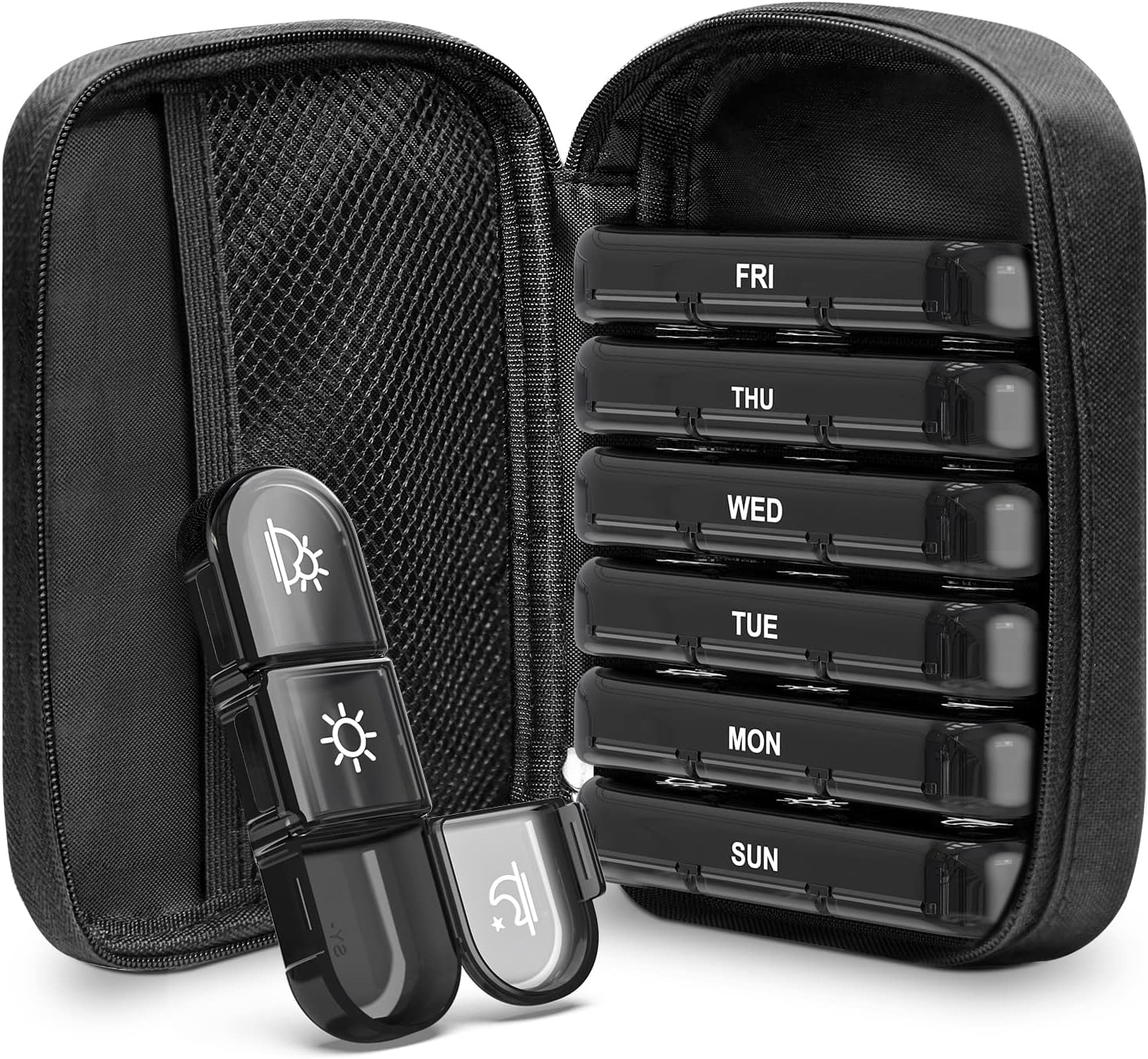 Amazon ZIKEE Large Weekly Pill Case Organizer 3 Times A Day amazon-zikee-large-weekly-pill-case-organizer-3-times-a-day