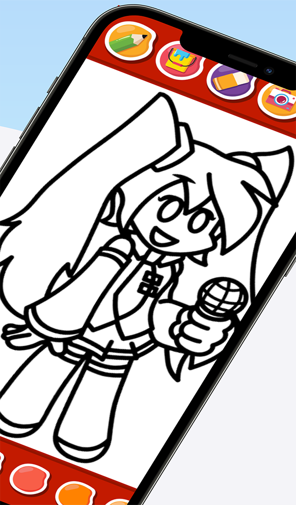 FNF coloring pages - App on Amazon Appstore