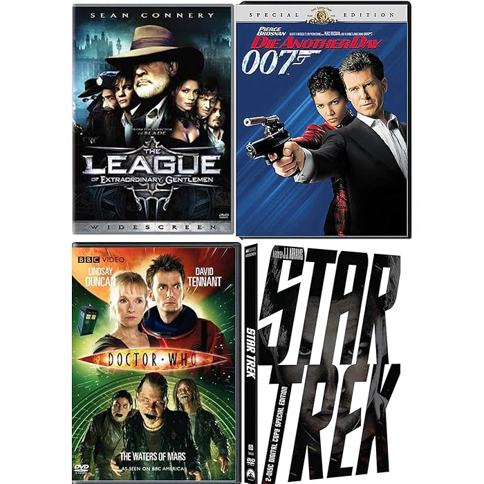 Buy Lasers Another Day James Bond Die 007 4 Movie Collection The League ...