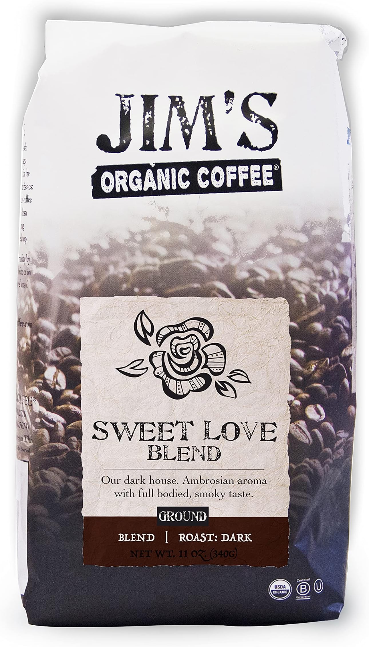 Amazon.com : Jim’s Organic Coffee – Double Chocolate, All Natural ...