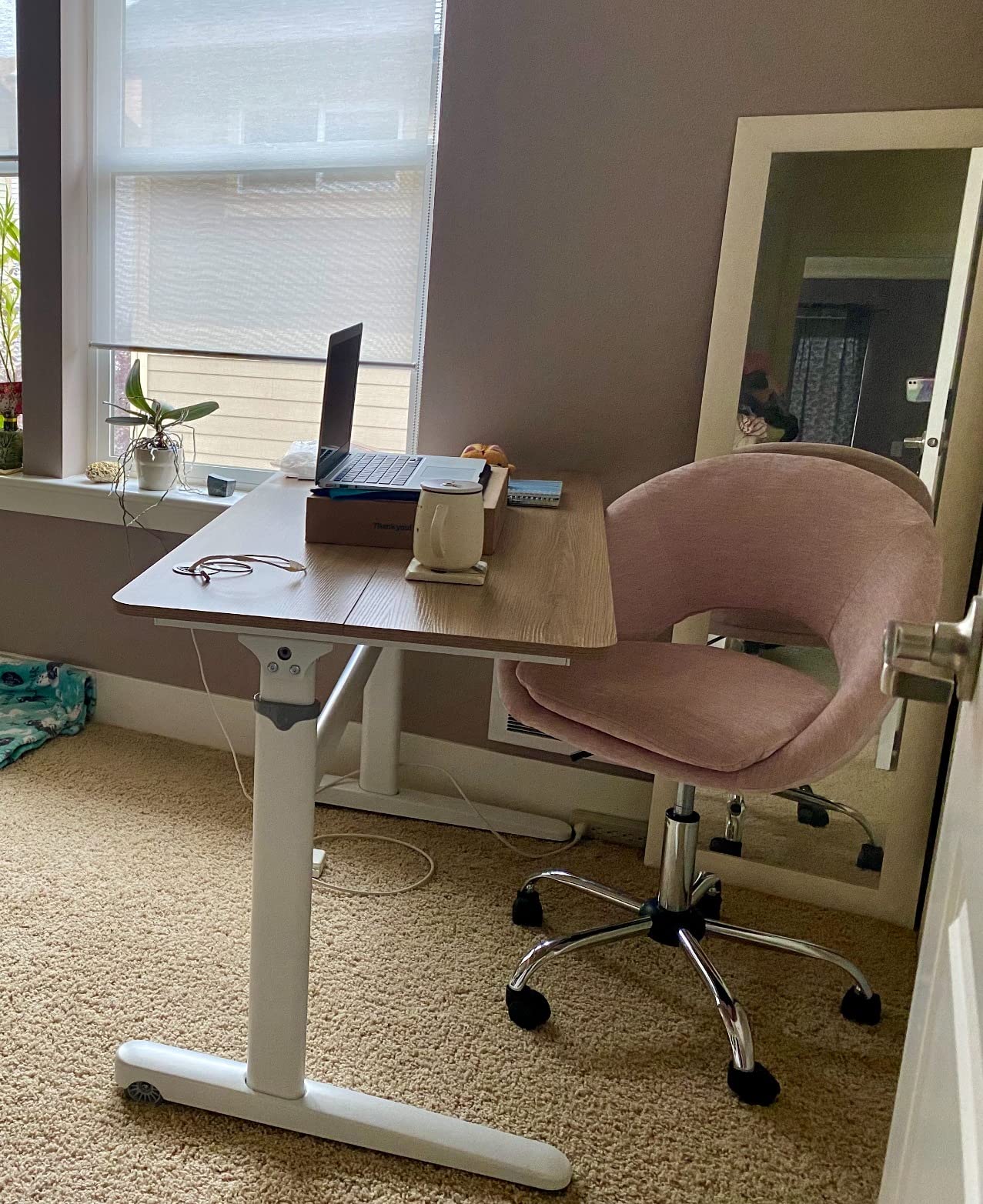 $23/mo - Finance Standing Desk Adjustable Height- Mobile Crank Desk ...