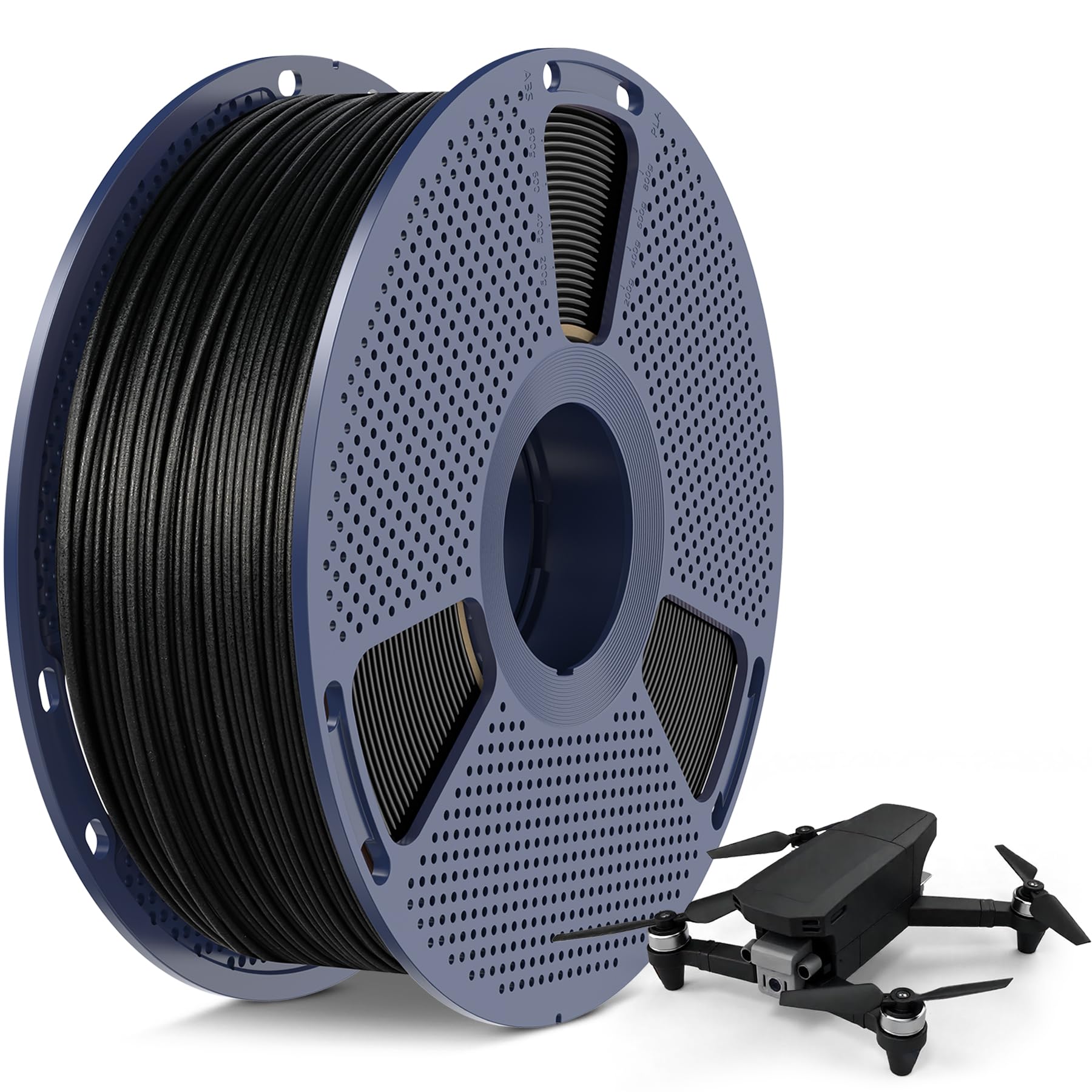 Amazon.com: SUNLU Strong and Lightweight Carbon Fiber PLA Filament 1.75mm Dimensional Accuracy ...